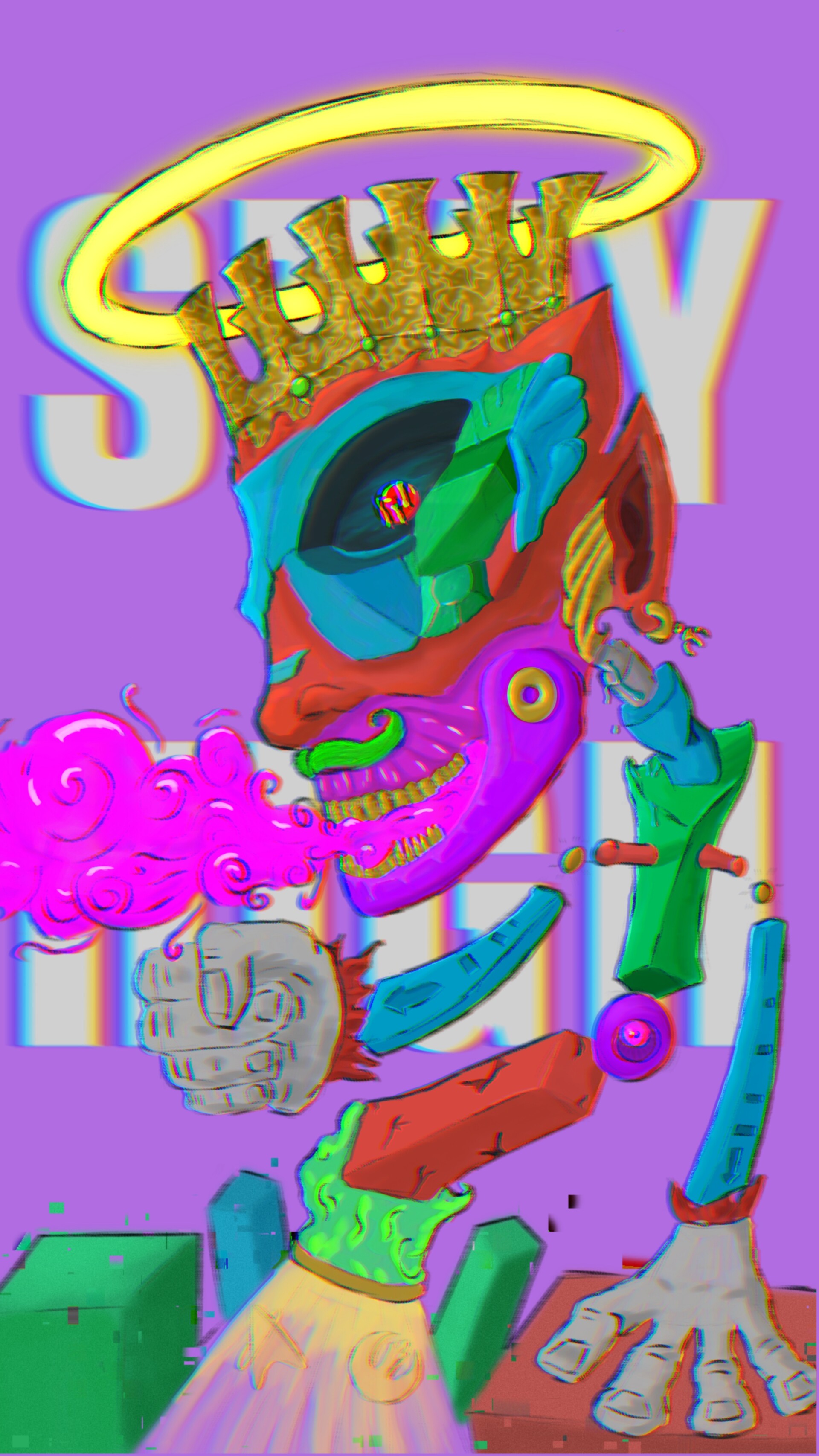 ArtStation - trippy wallpaper