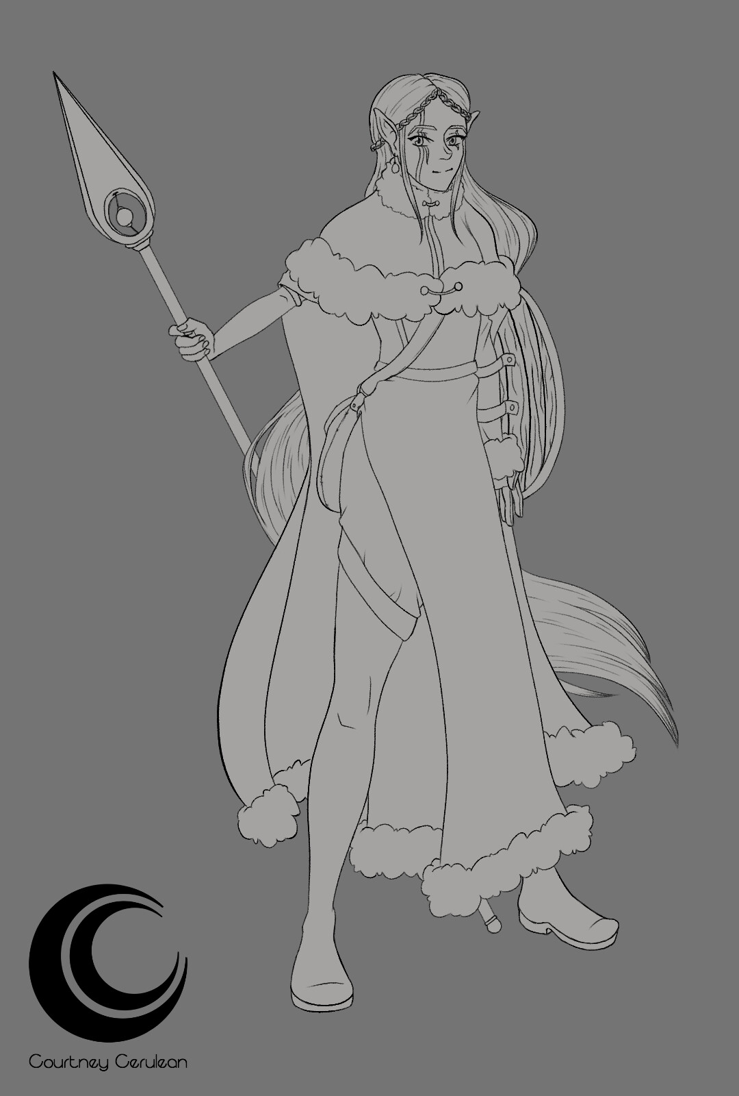 ArtStation - Courtney Cerulean Art Portfolio