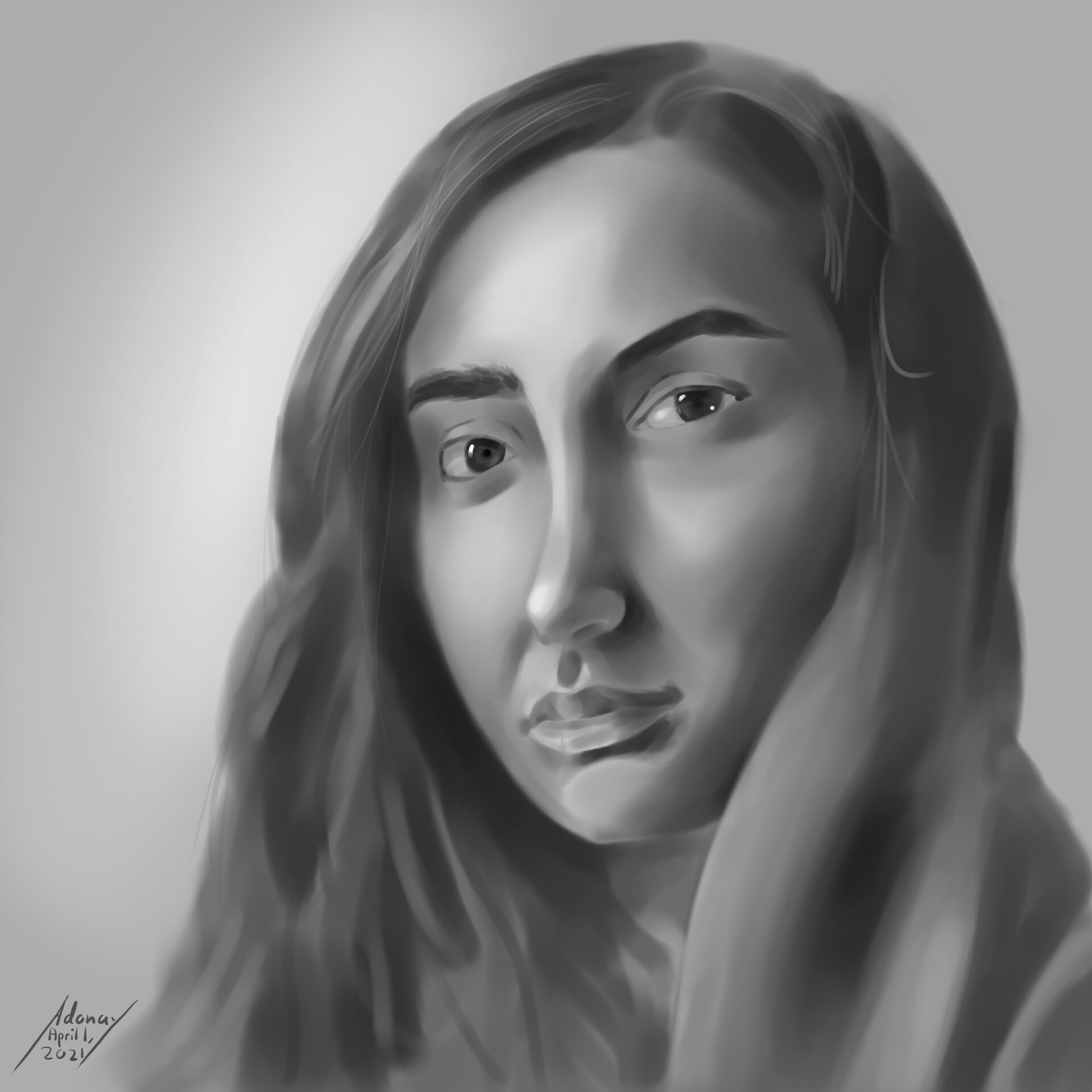 Adonay Ghebray - Value Painting