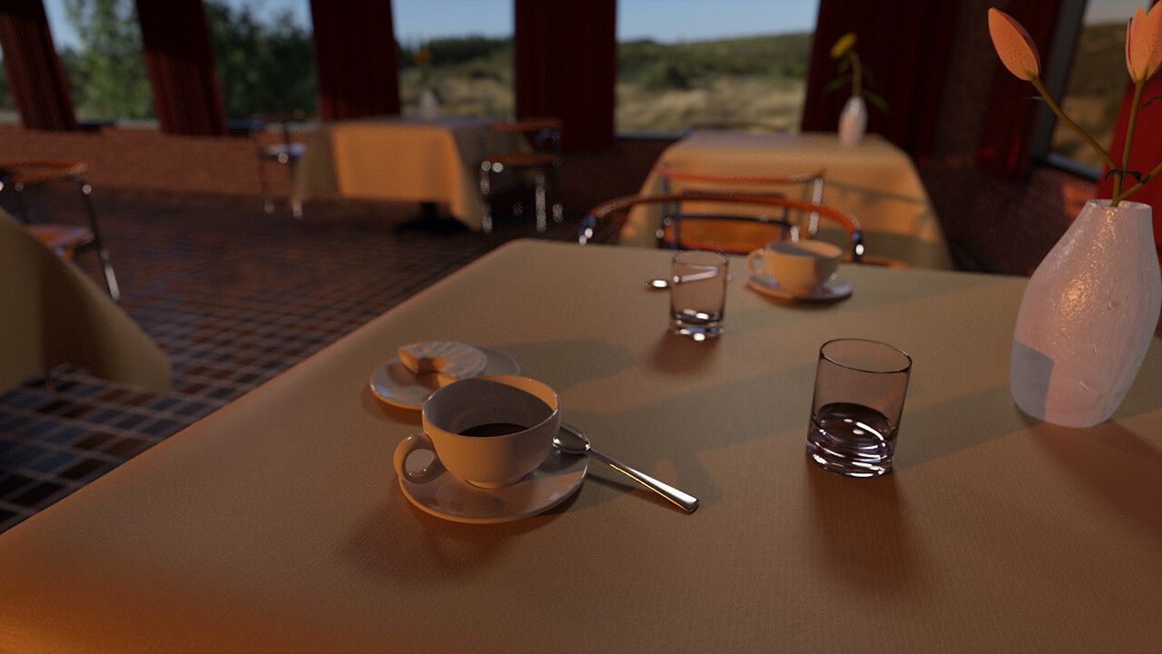 ArtStation - Architectural Visualization, scene development