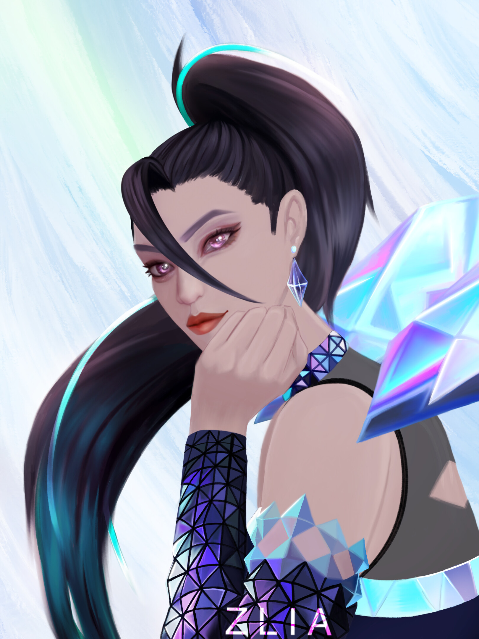 ArtStation - Kai'sa from League of Legends 'K/DA ALL OUT'