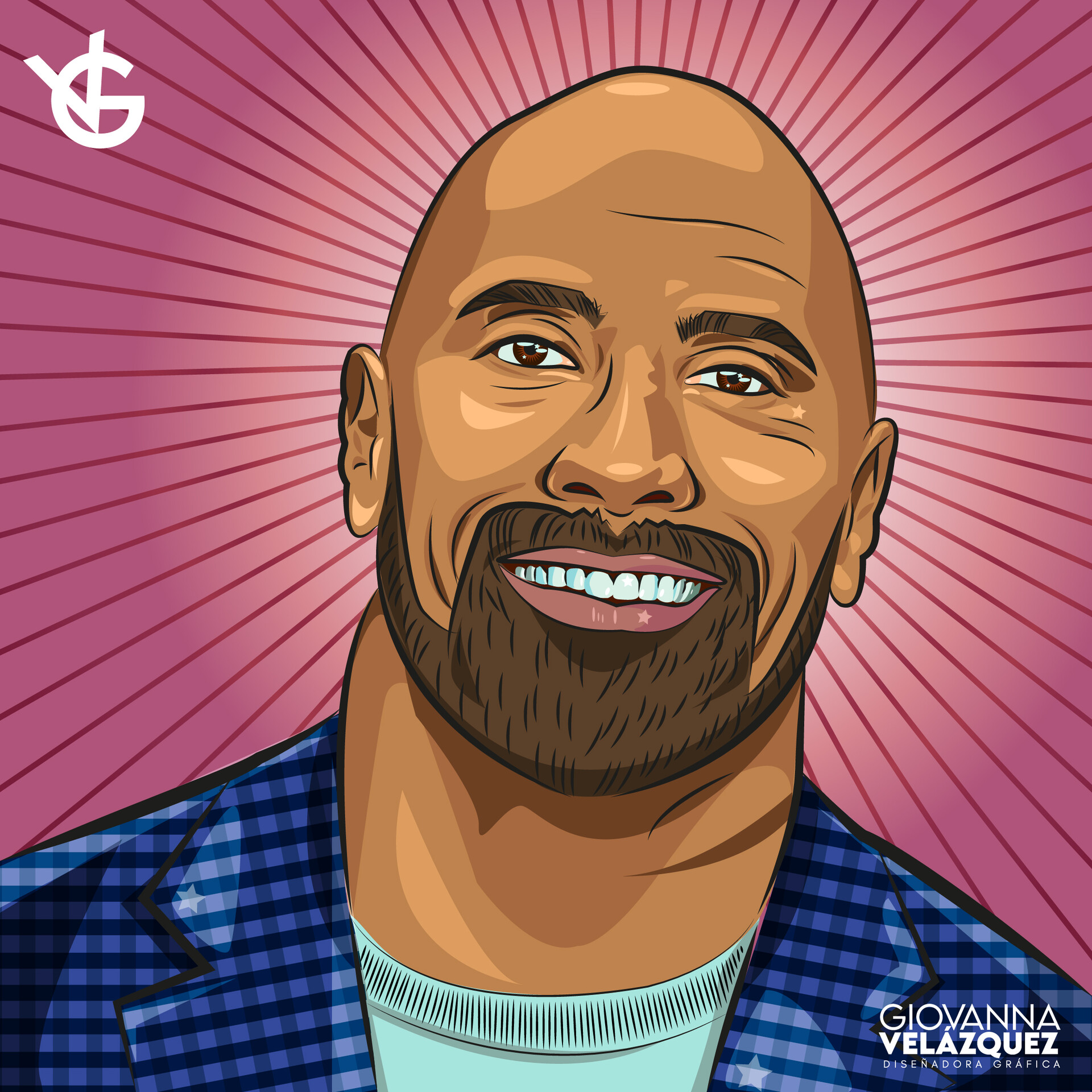 ArtStation - The Rock Cartoon