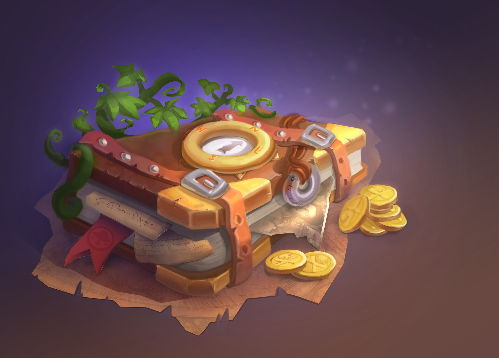 ArtStation - Nathan Drake's Diary Smirnov School