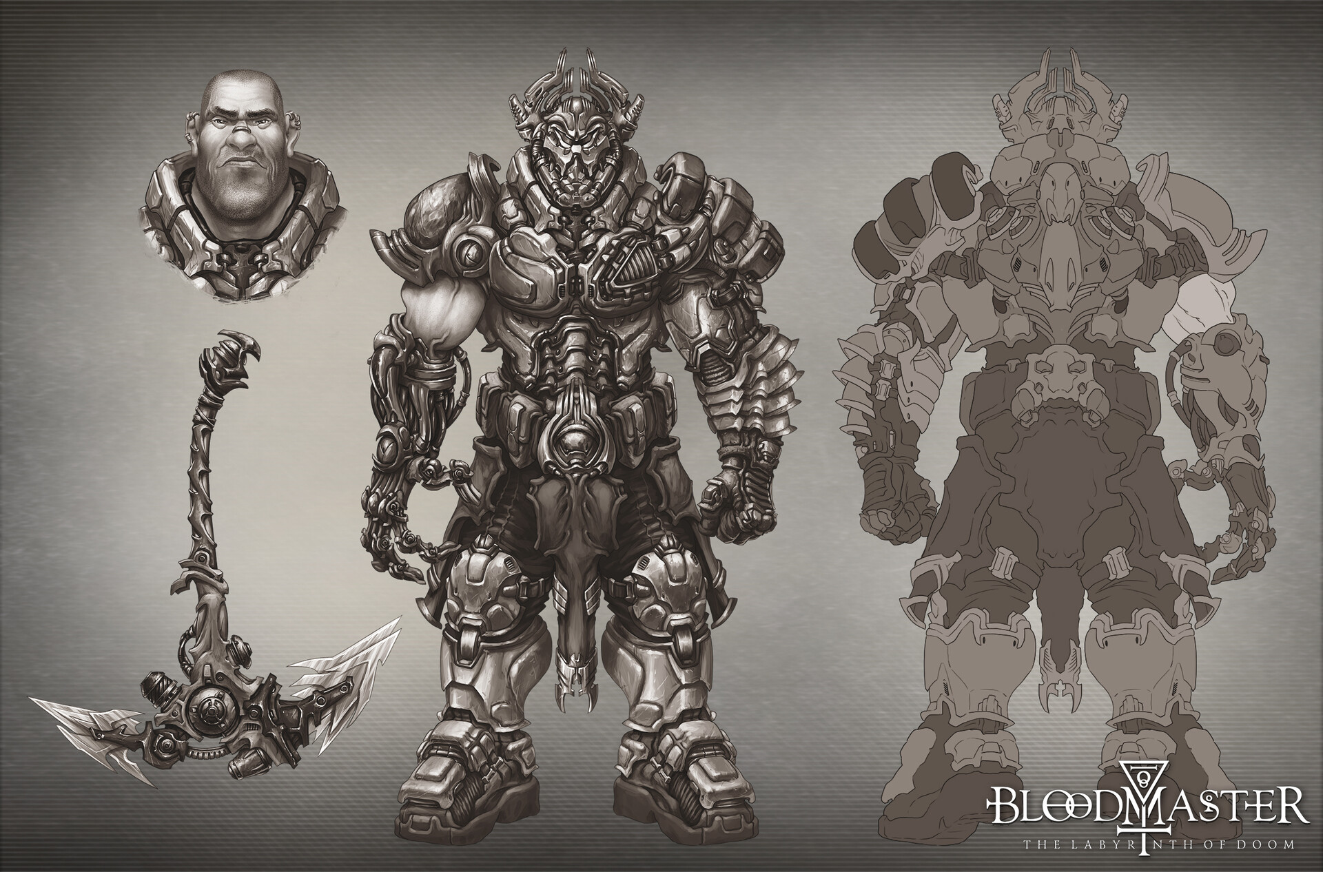 ArtStation - Concepts for 'Bloodmaster' project