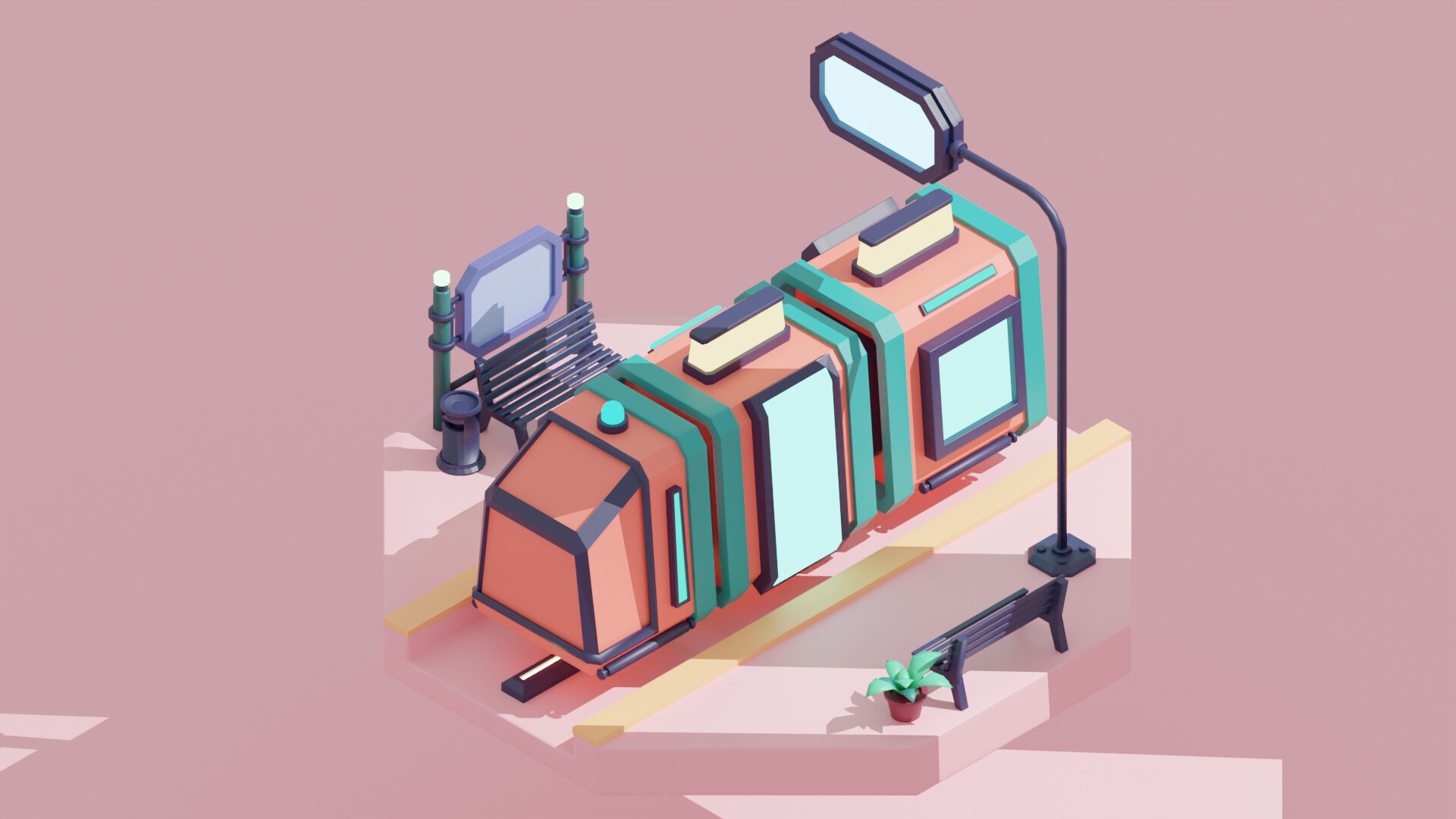 Tanawan Jamsri - PASTEL - NEON - CANDY (TRAIN)