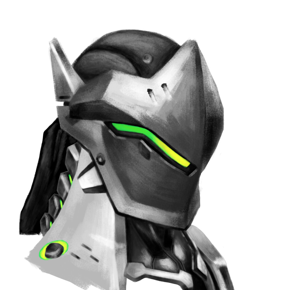 ArtStation - Genji Study