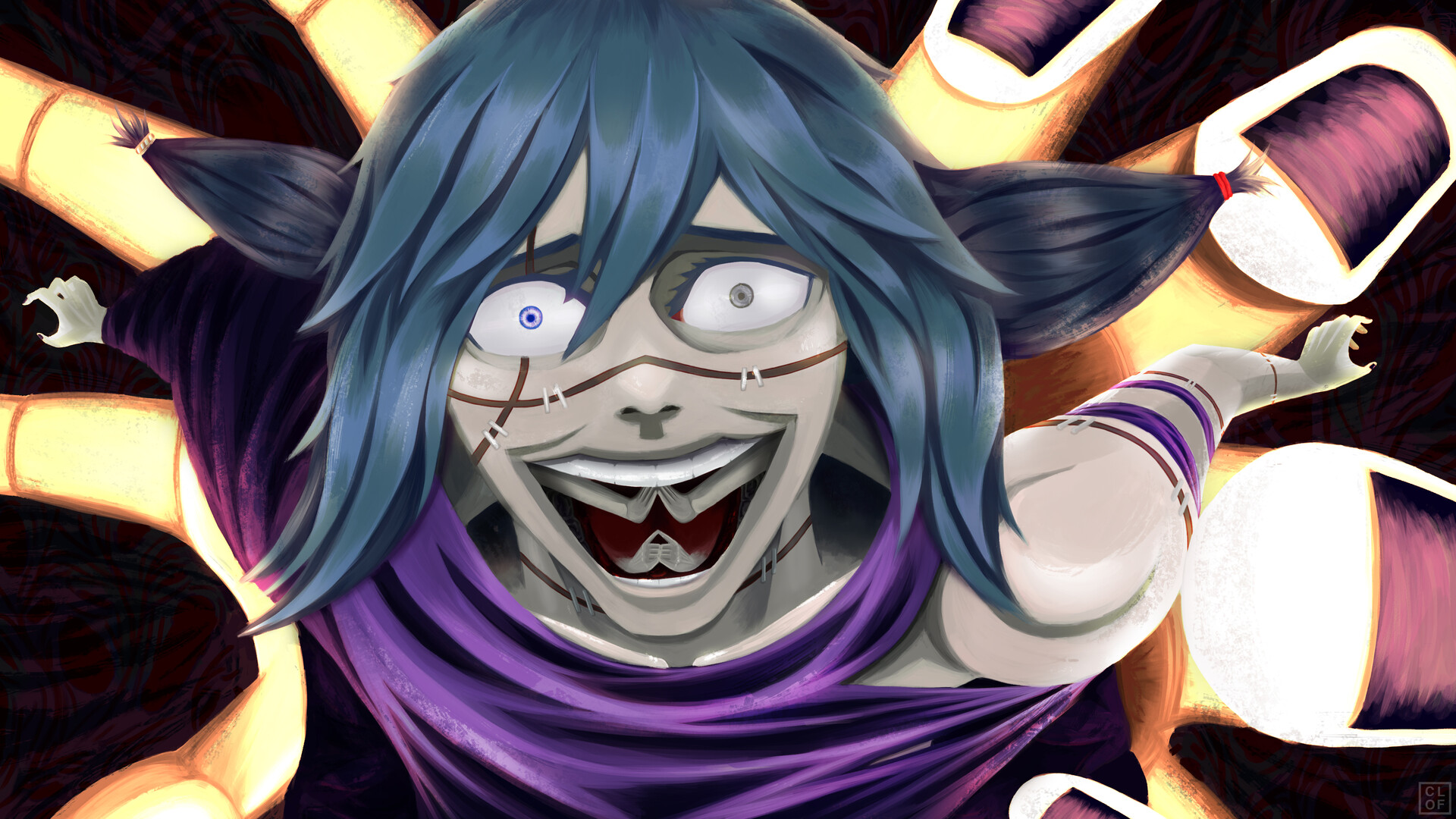 ArtStation - ||自閉円頓裹|| Self-Embodiment of Perfection