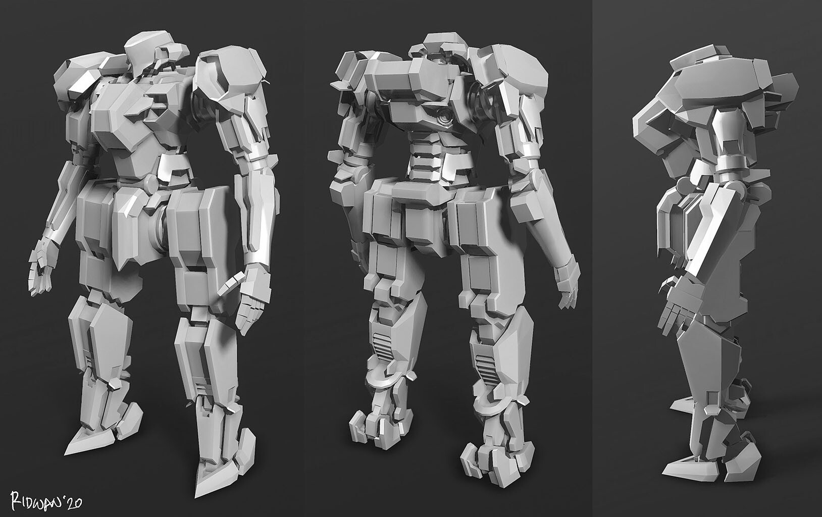 Ridwan Chandra - MeganeRid - Mecha - Genesis