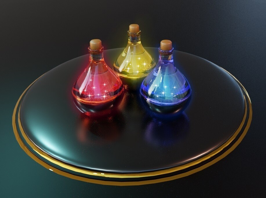 ArtStation - Potions