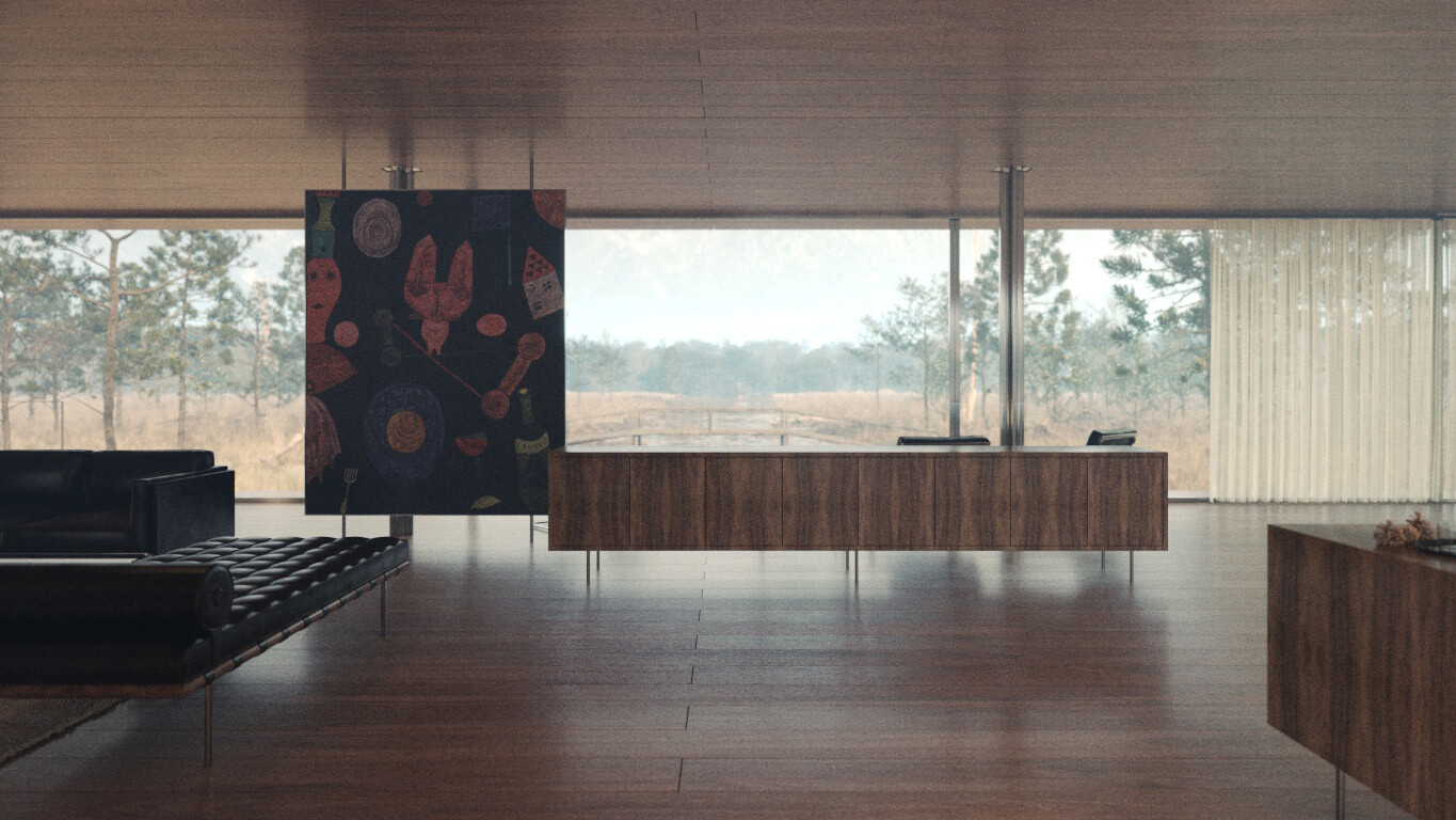 bhakta krpa - Resor House, 1938, Mies Van der Rohe