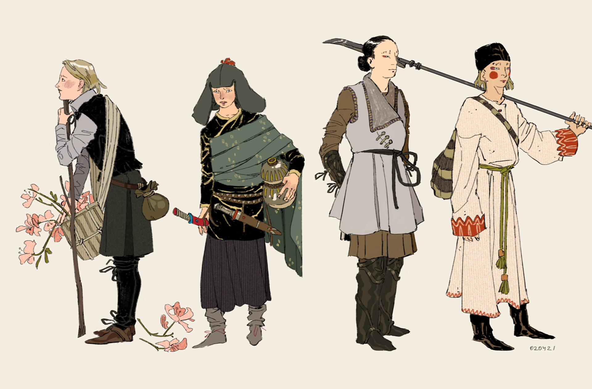 ArtStation - character design