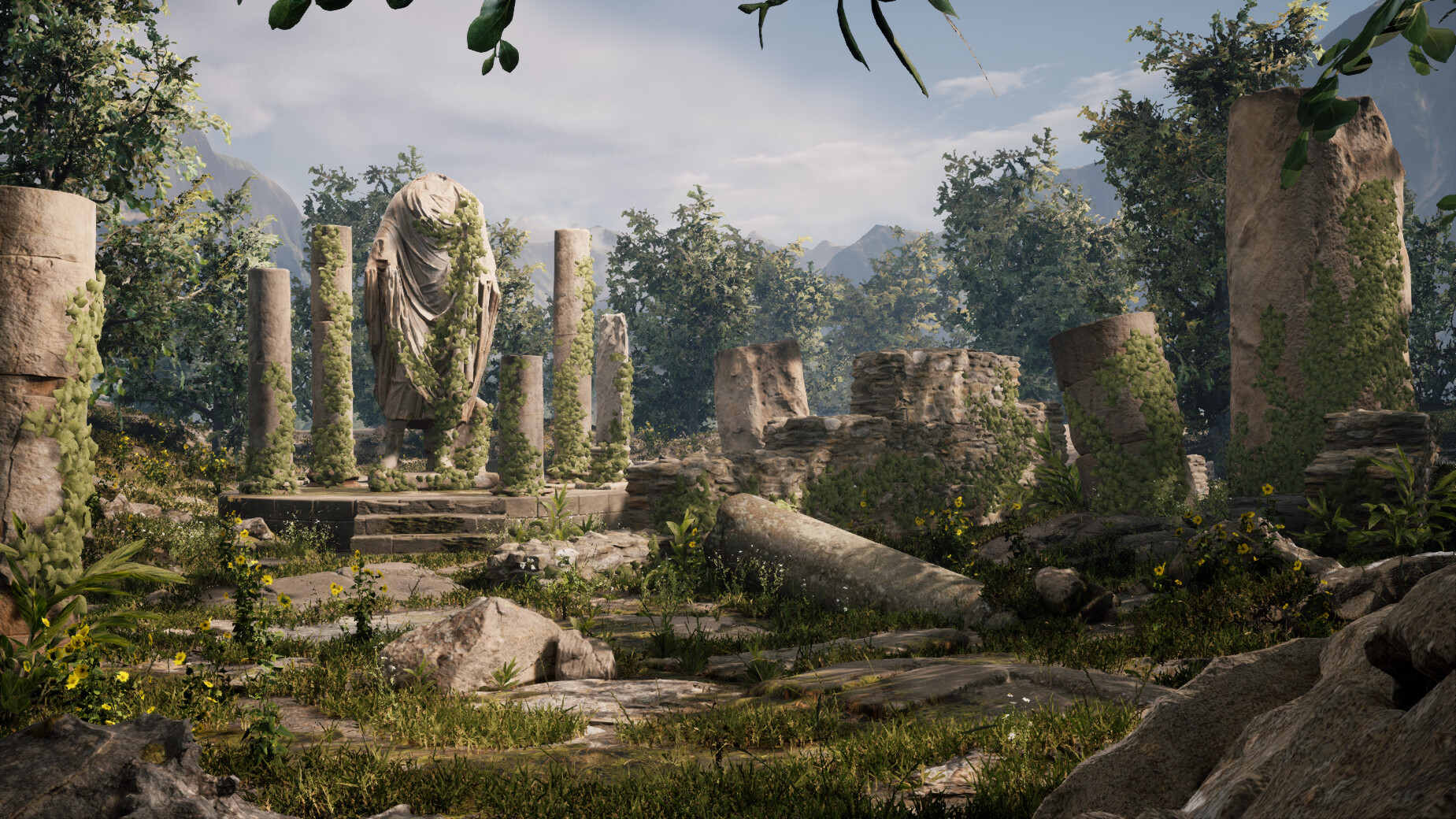 ArtStation - UE4: Ruins Scene