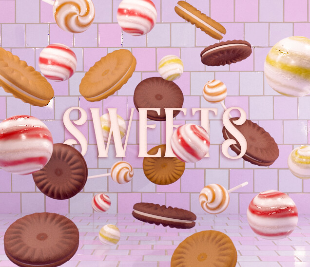 ArtStation - Sweets - 3D Practice