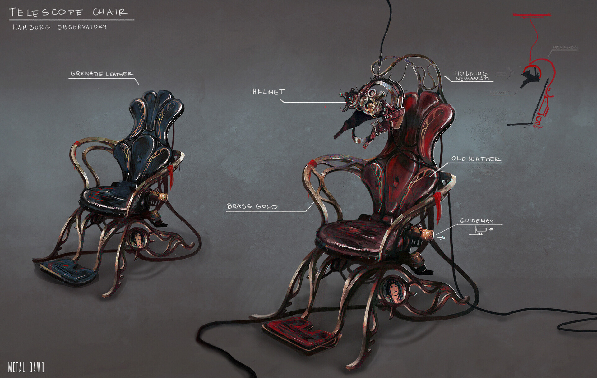 ArtStation - Observatory chair