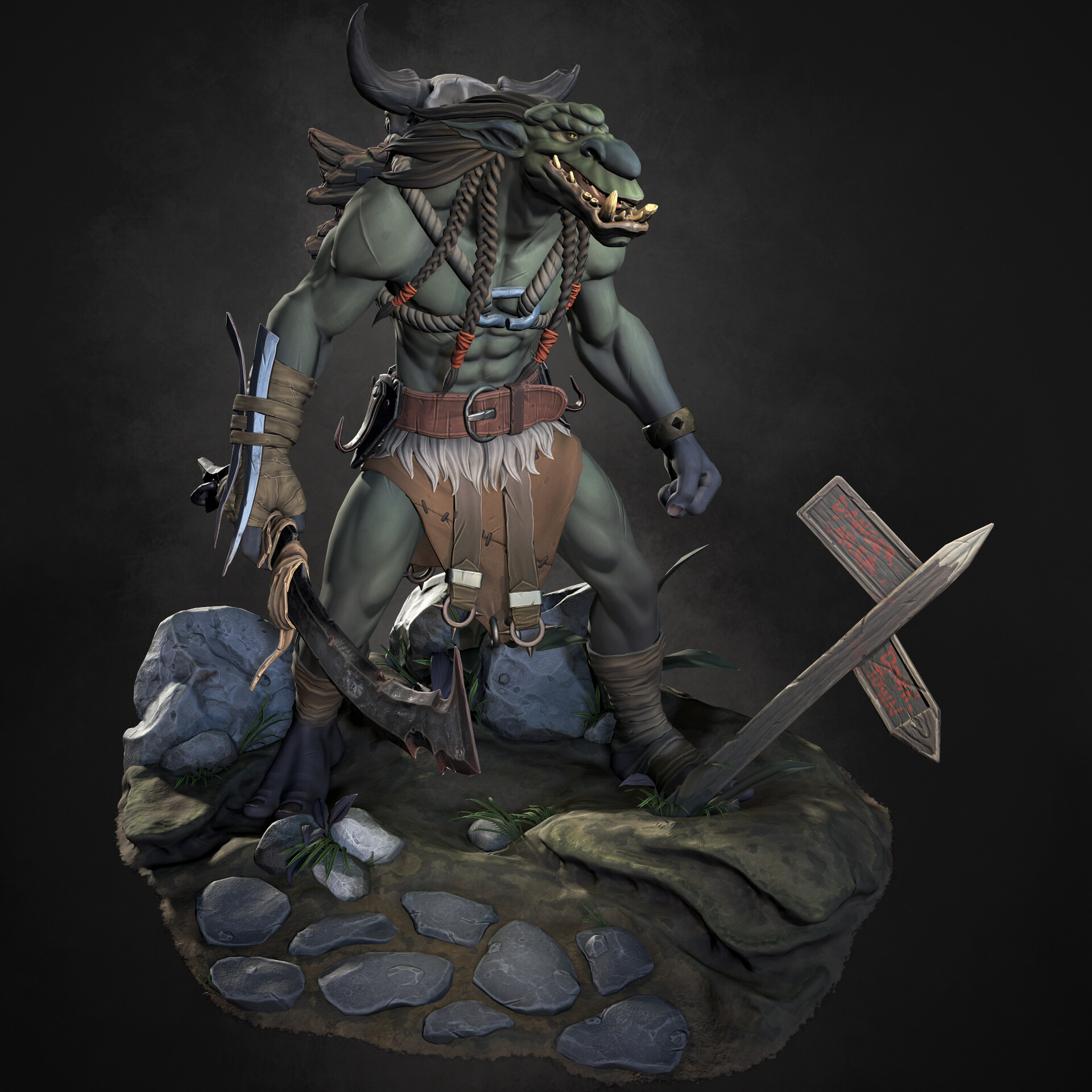 ArtStation - Troll | Game character