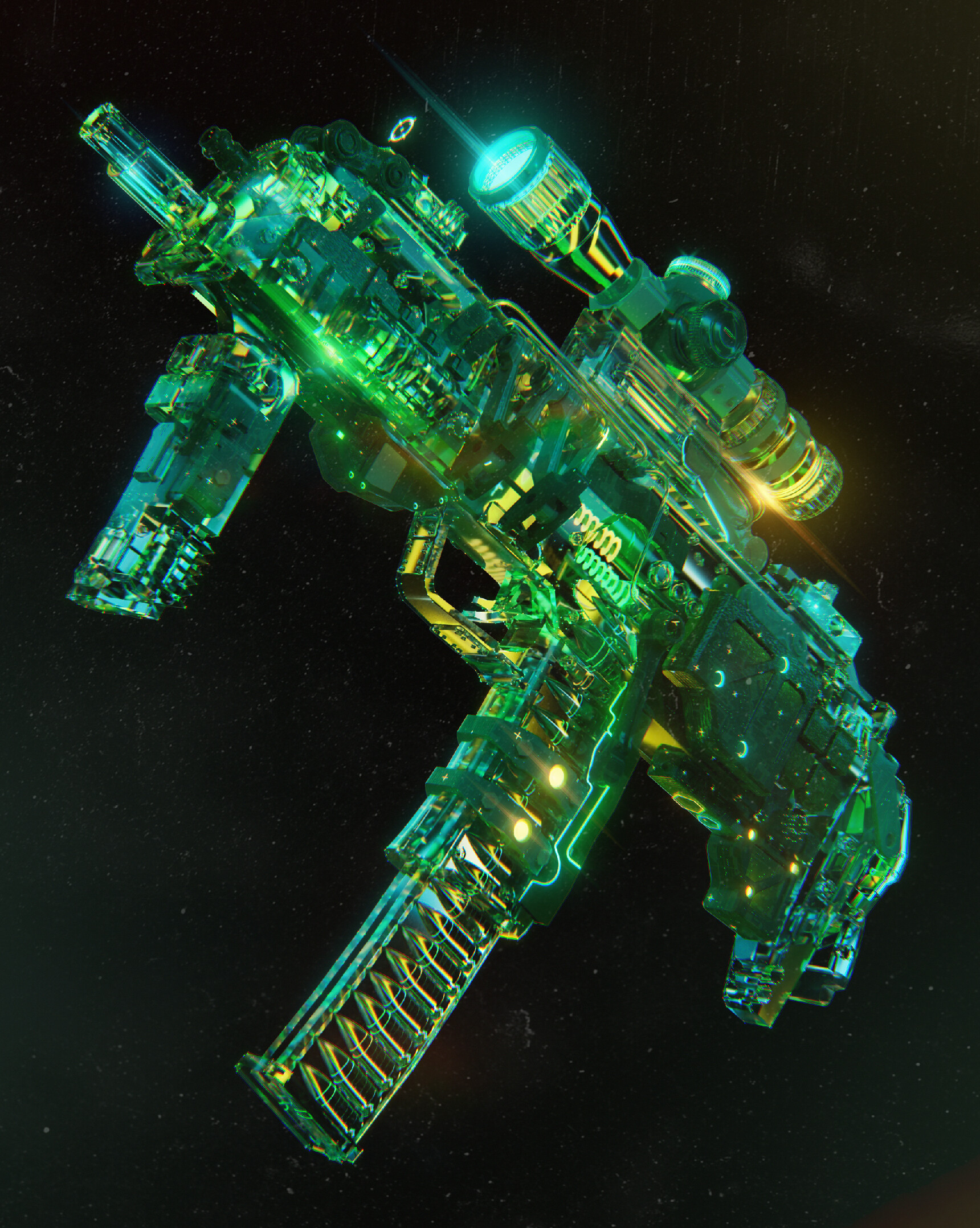 ArtStation - [02APR21] - Glass Gun