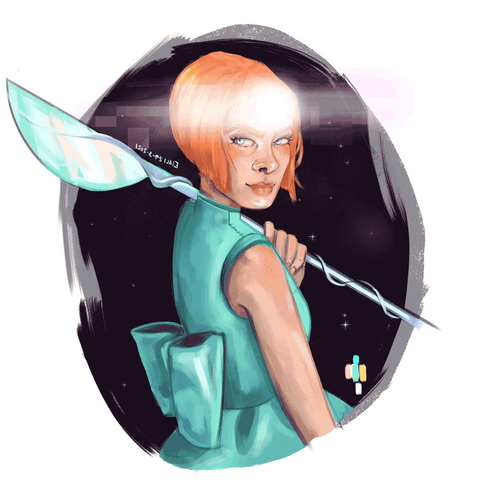 ArtStation - Pearl Animation Loop Fanart