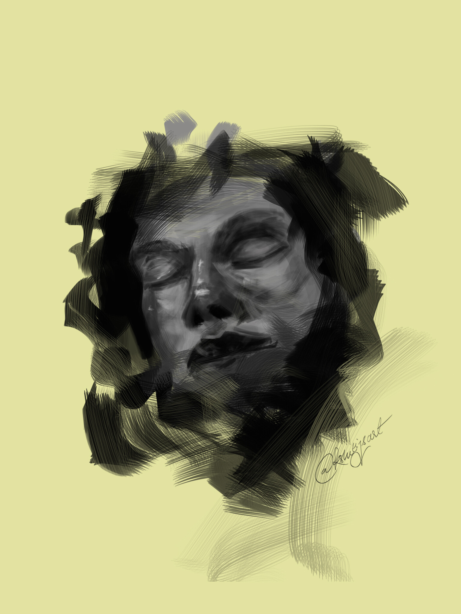 ArtStation - Abstract Portrait