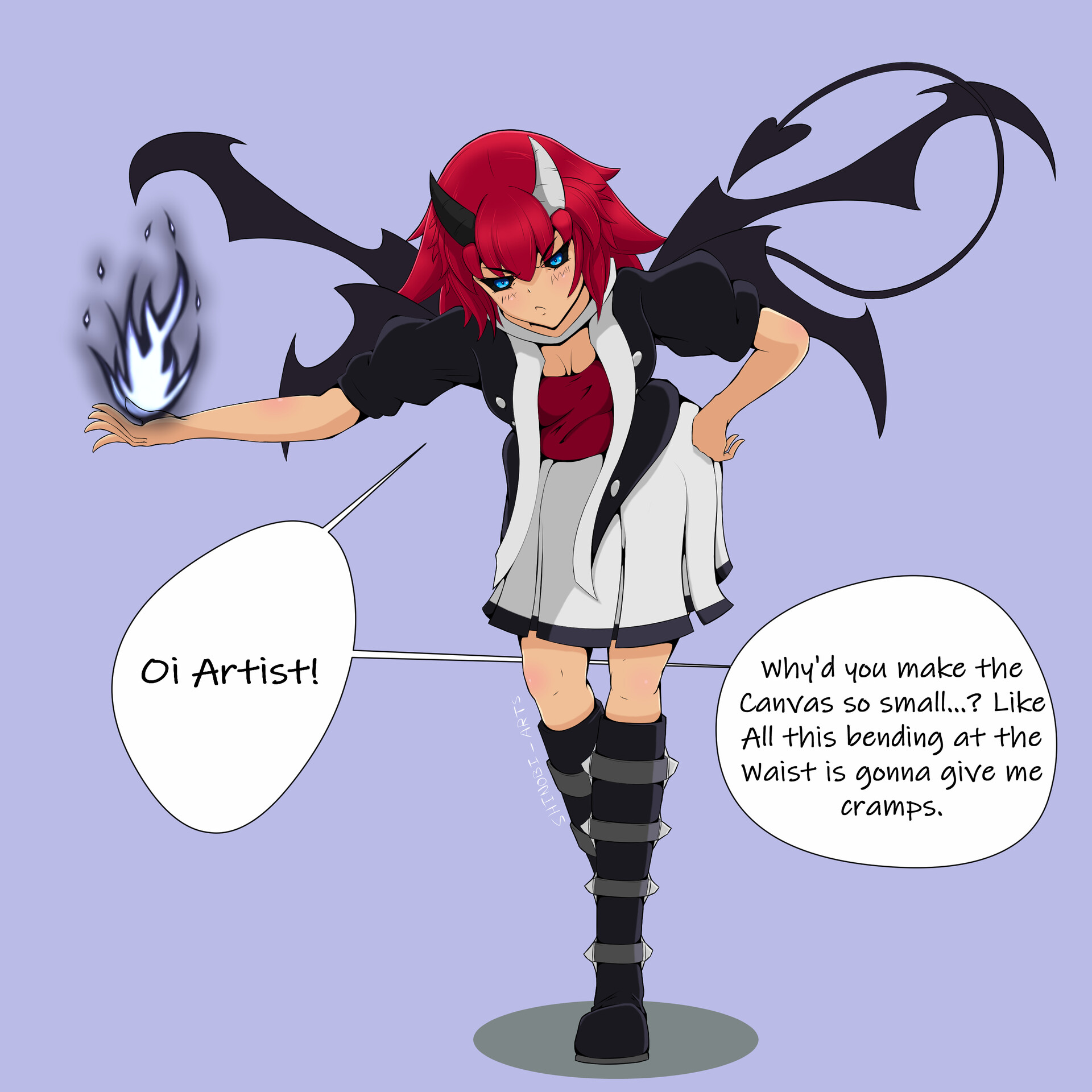 ArtStation - Original Character, Cerberus Front View