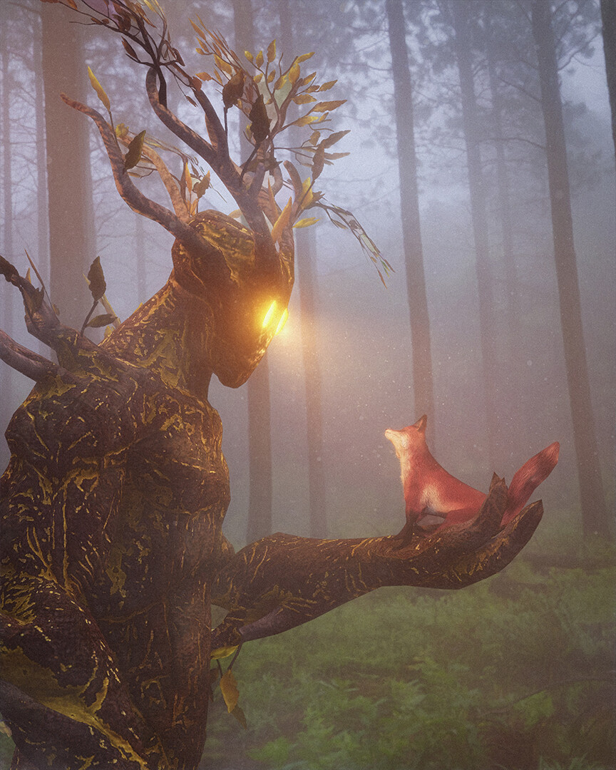 ArtStation - Treeman - Day 2