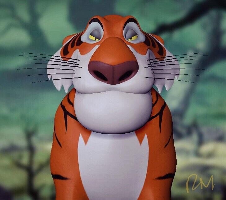 ArtStation - "Shere Khan" Adapted Character Design