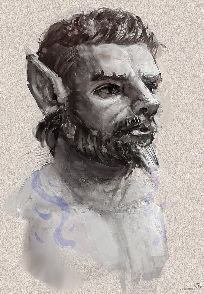 ArtStation - Drawing Fantasy Portrait