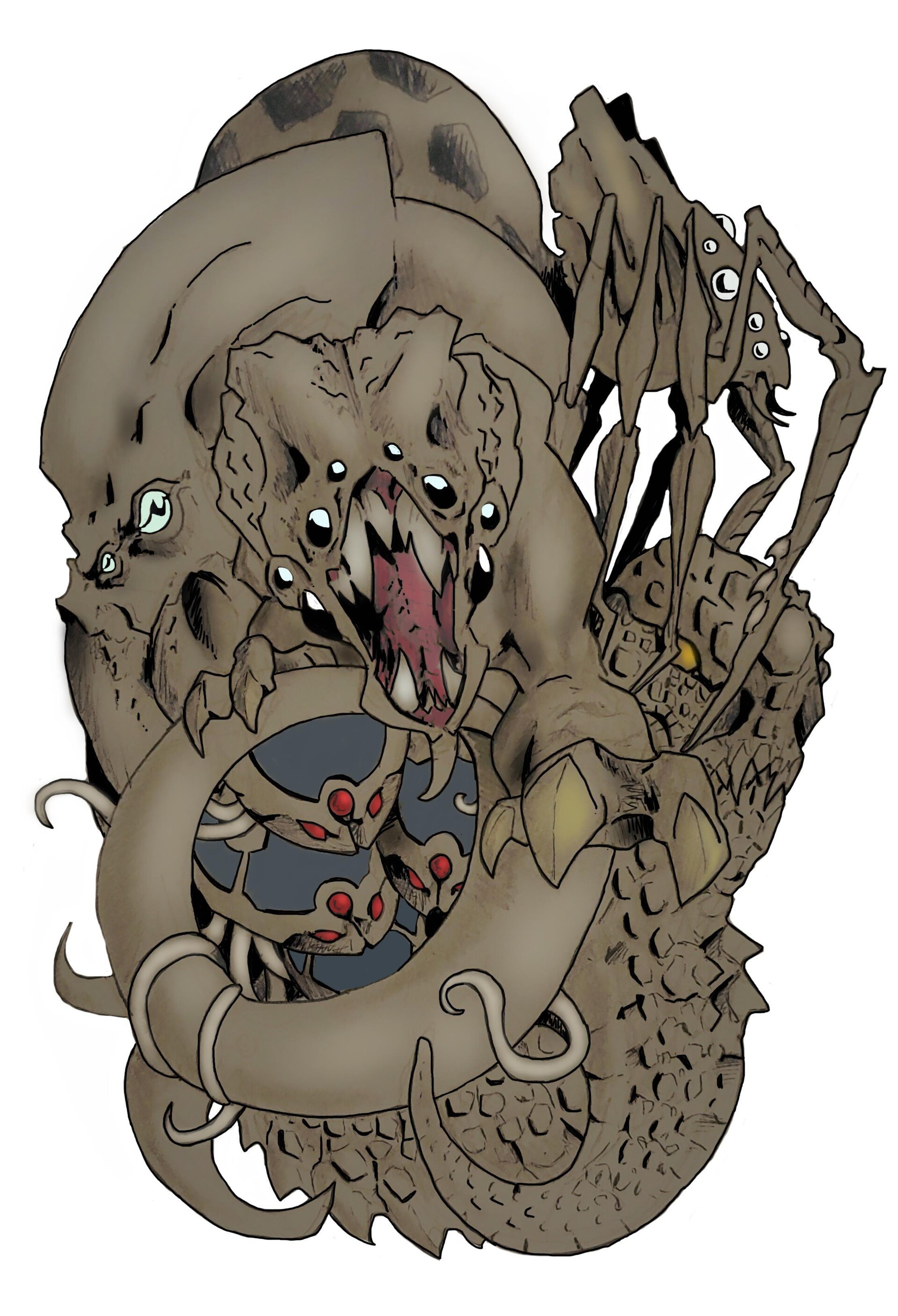 ArtStation - Monster Collage 2