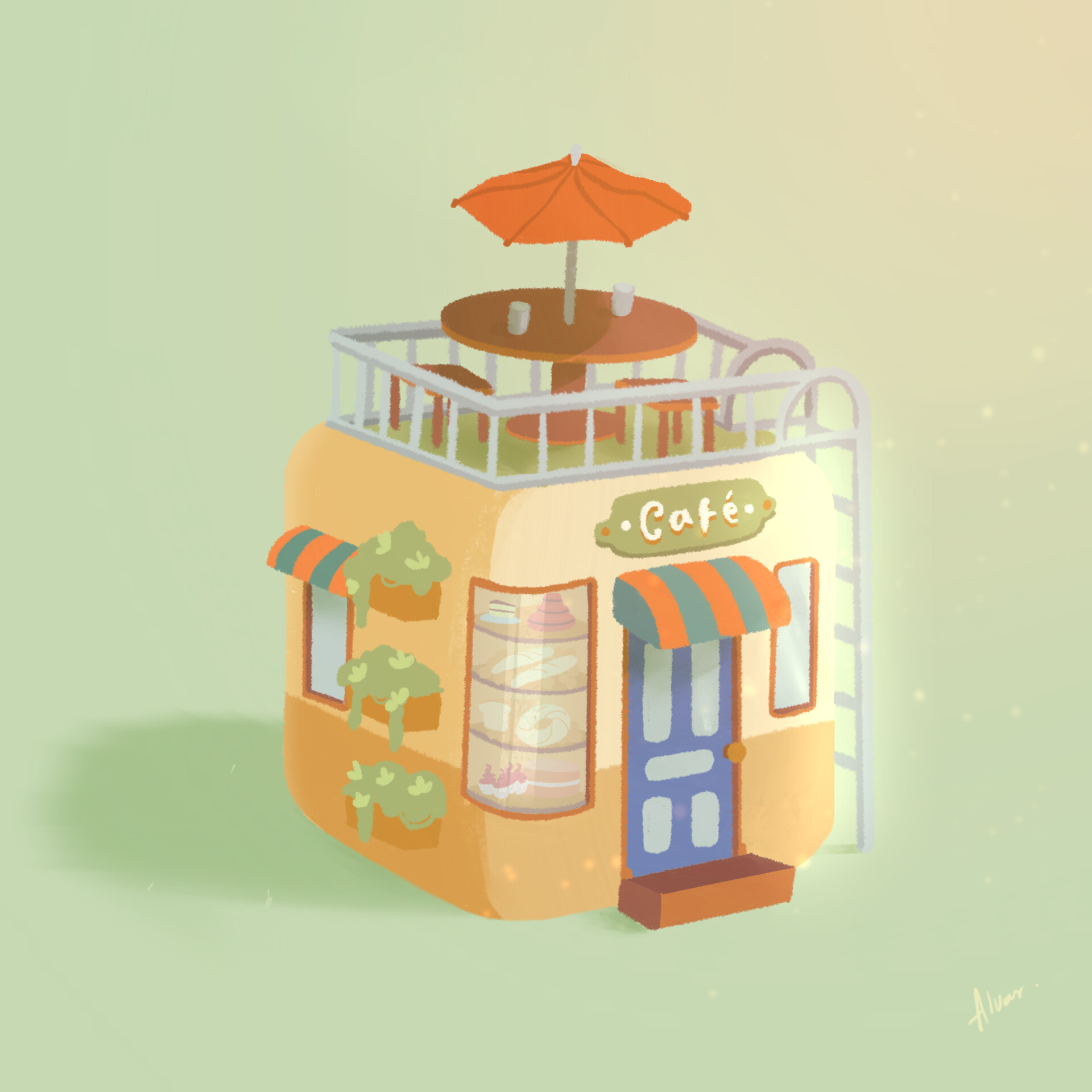 ArtStation - Cube-Café