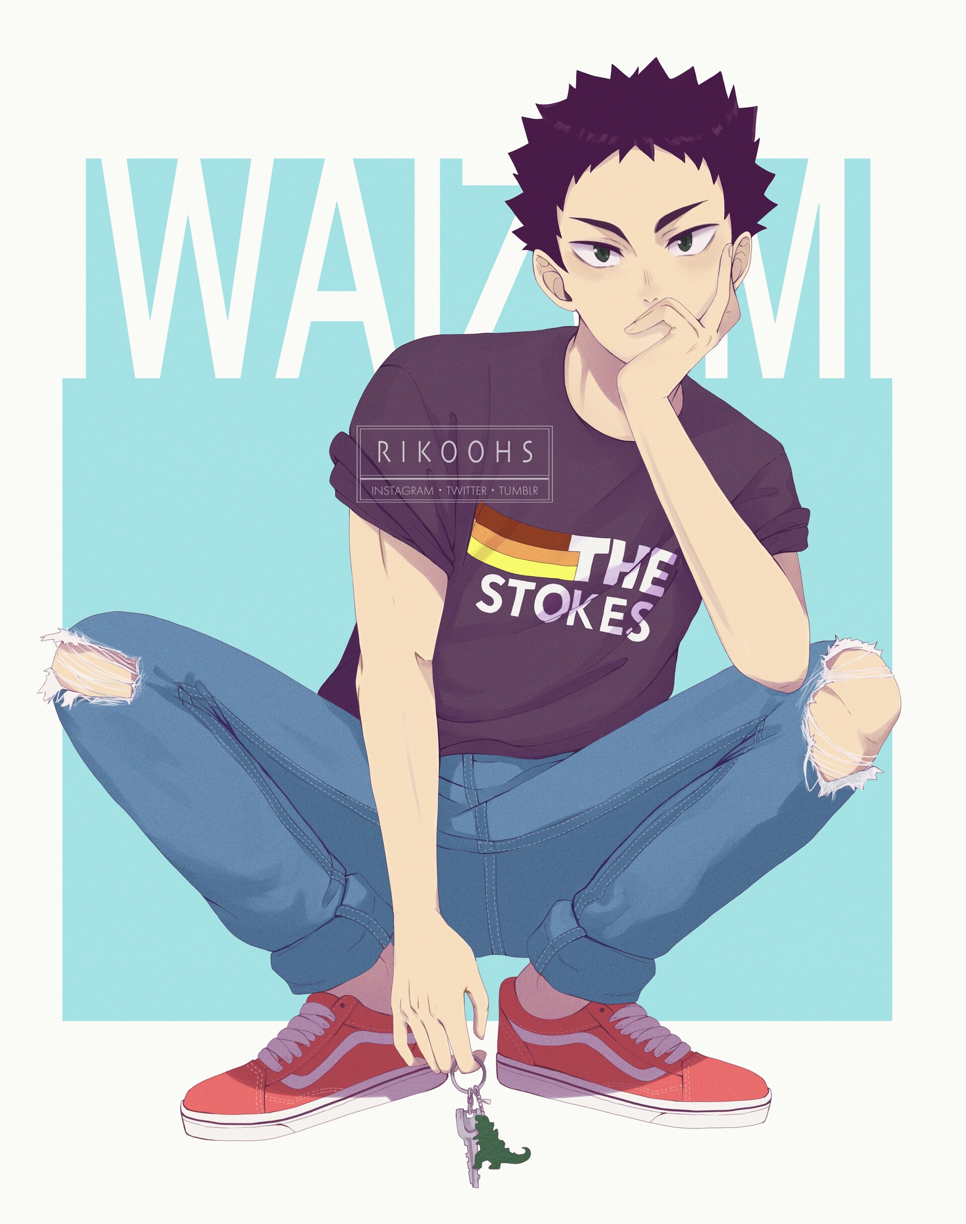 ArtStation - Iwaizumi - HAIKYUU!!