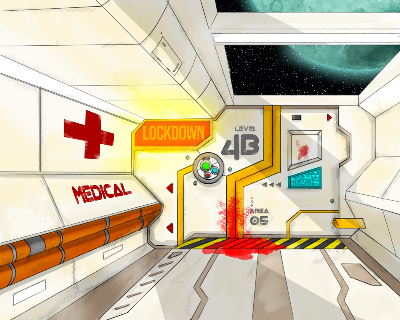 ArtStation - Level 4B Incident