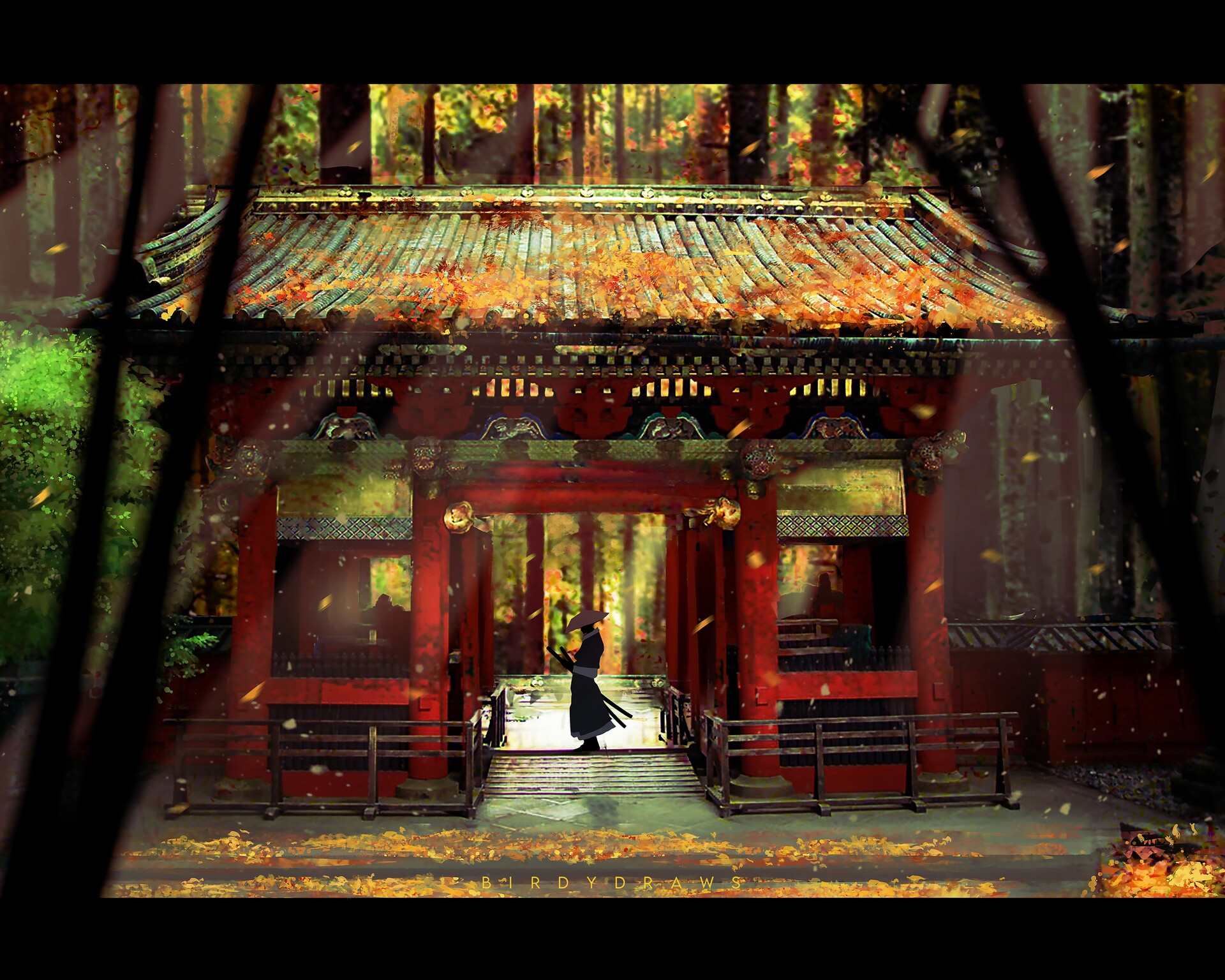ArtStation - Samurai Shrine