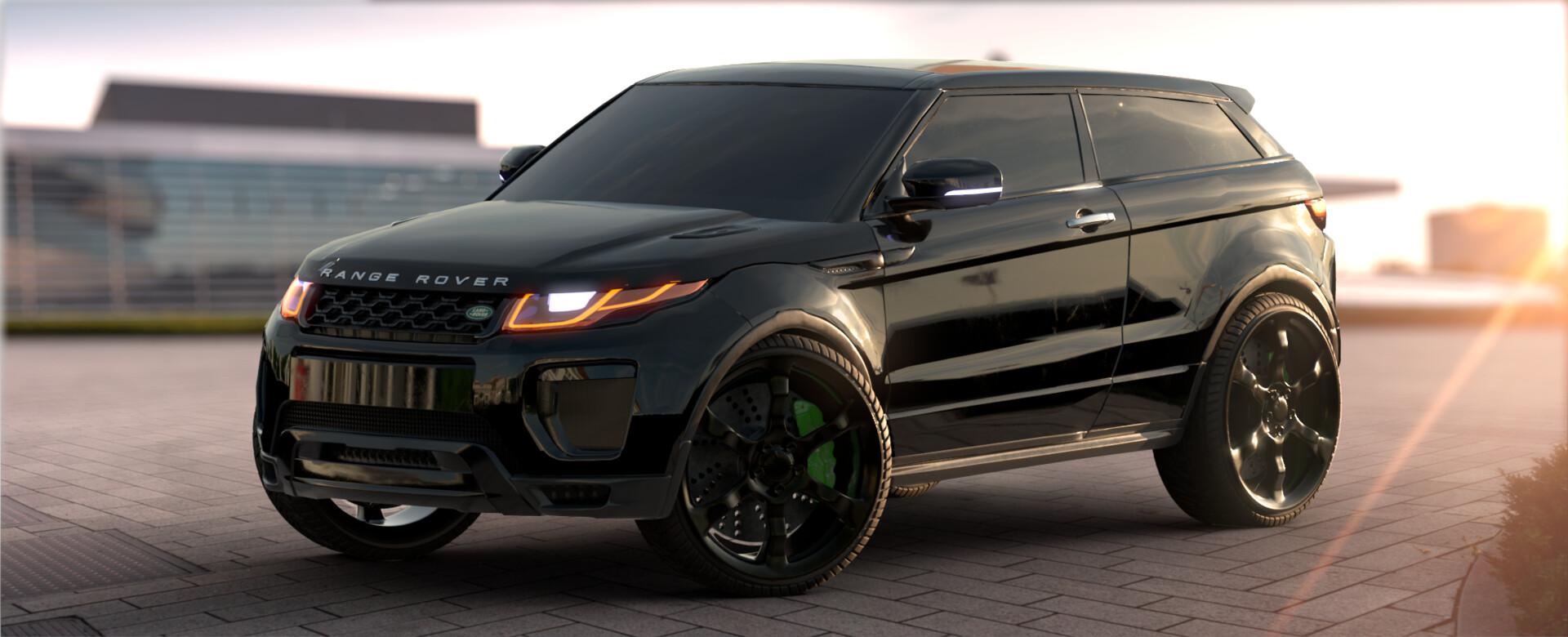 ArtStation - Range Rover Evoque