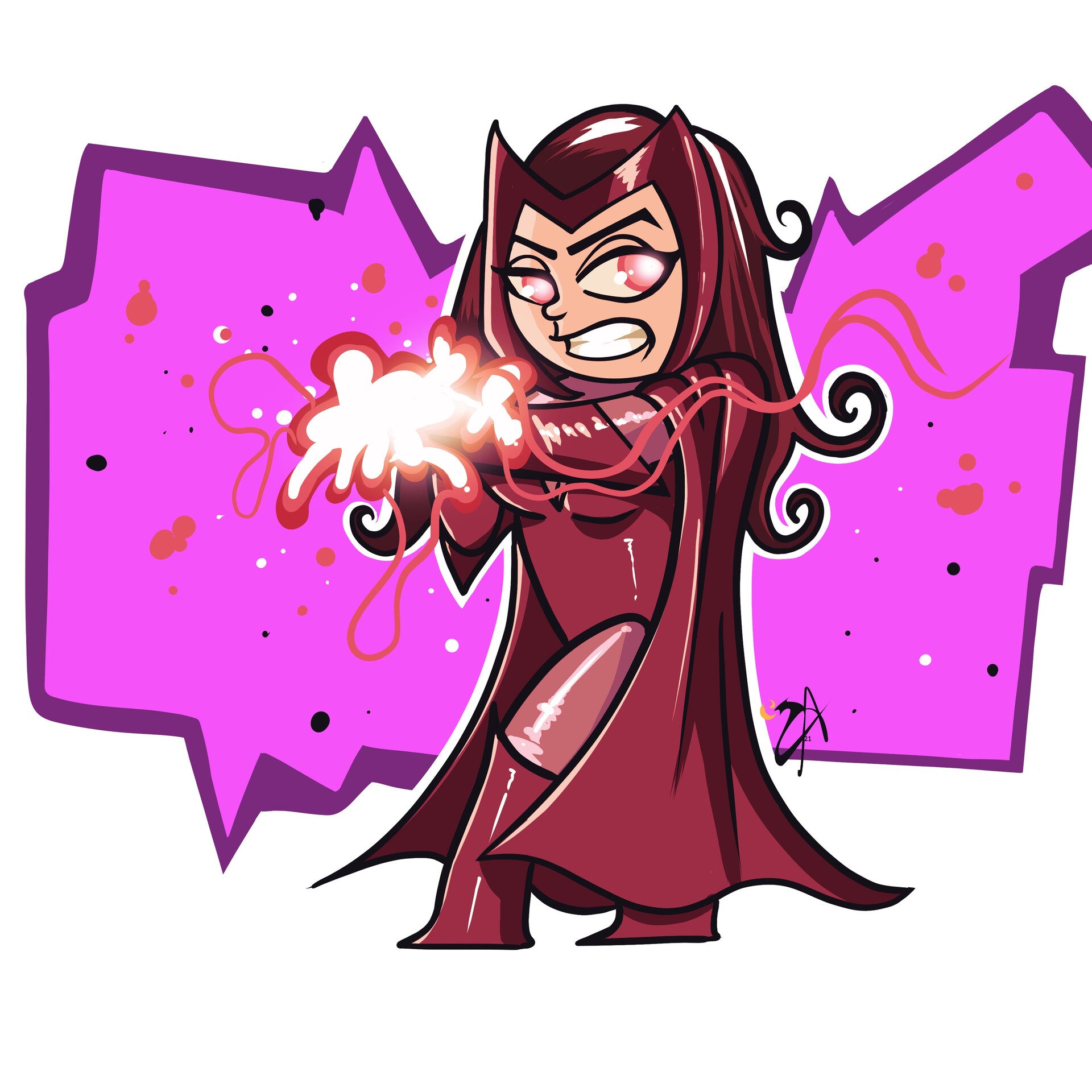 ArtStation - Wanda Fan art