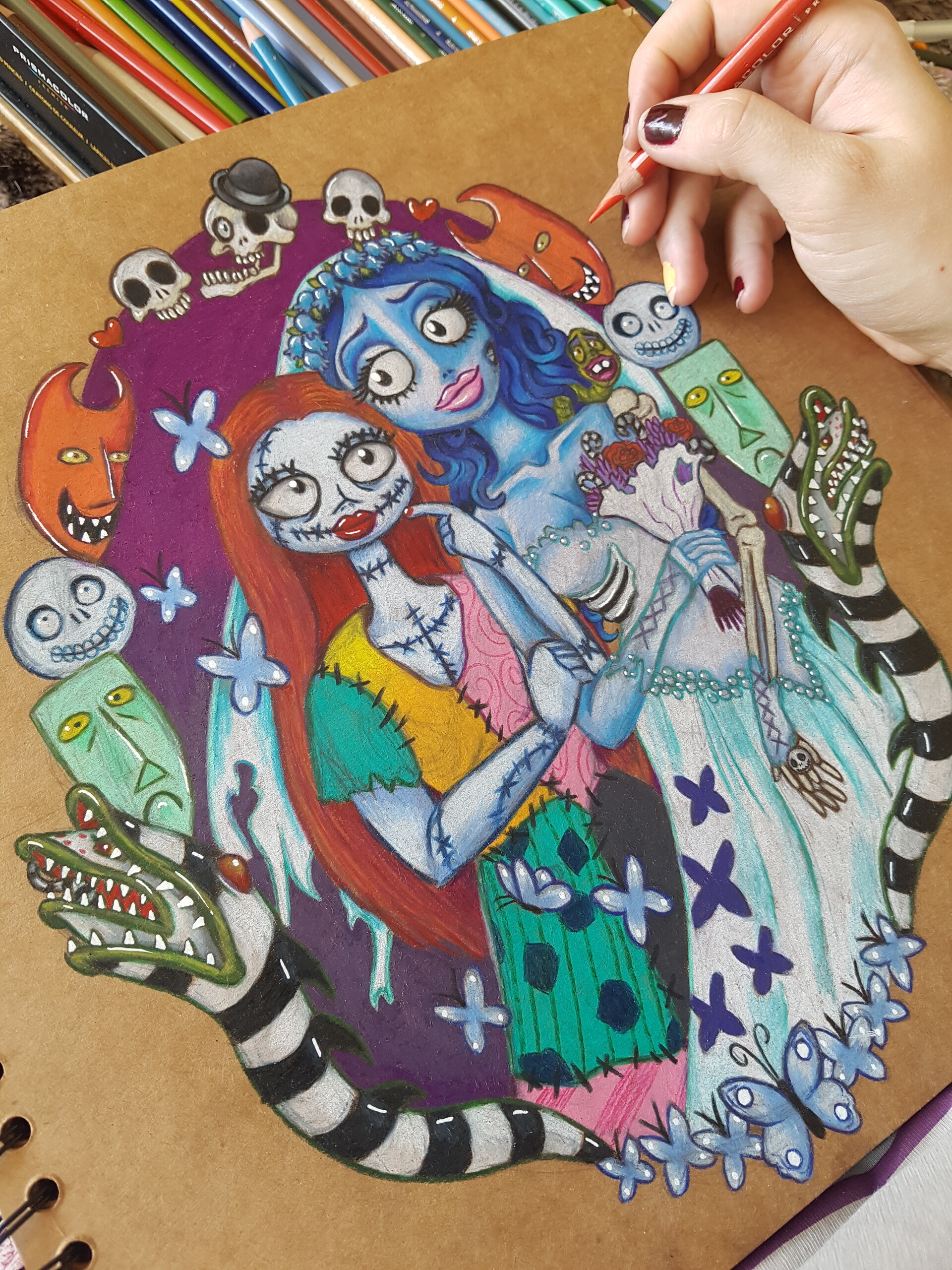 ArtStation - Sally and Emily (commission)