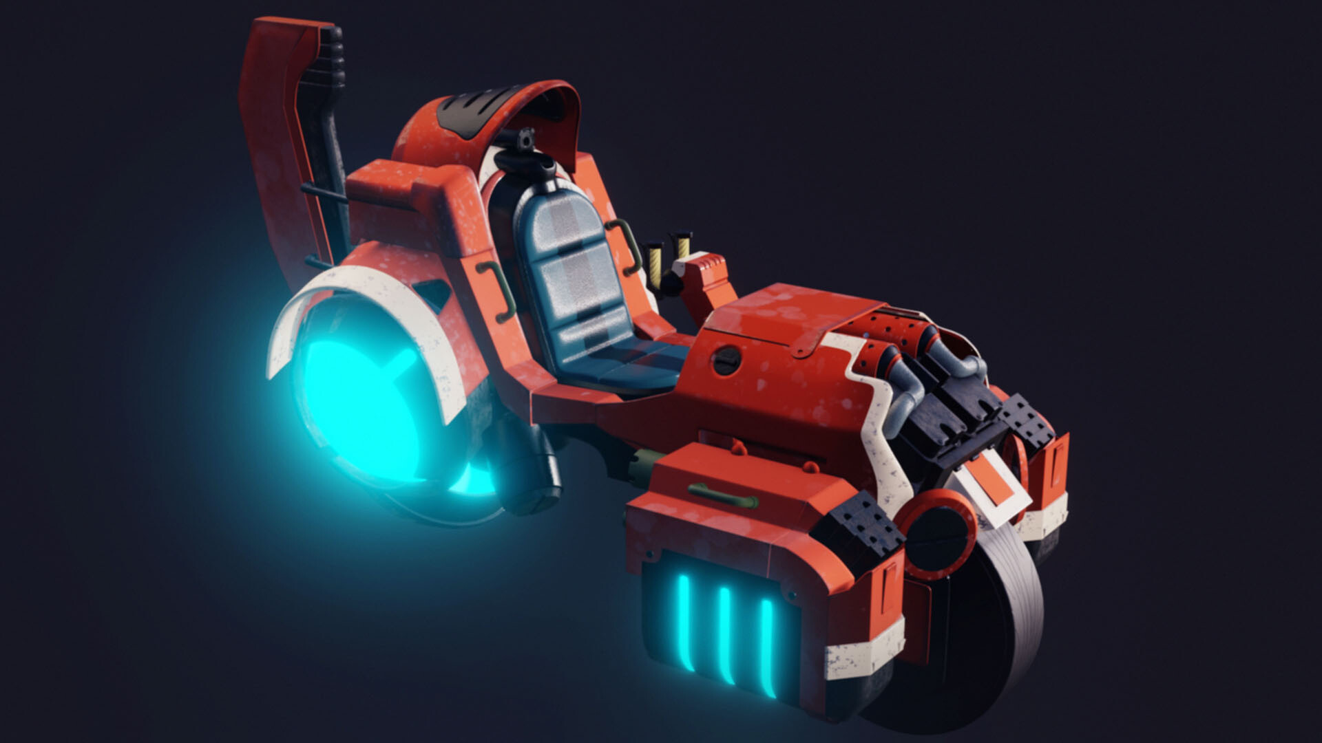 ArtStation - Sci Fi Motorcycle