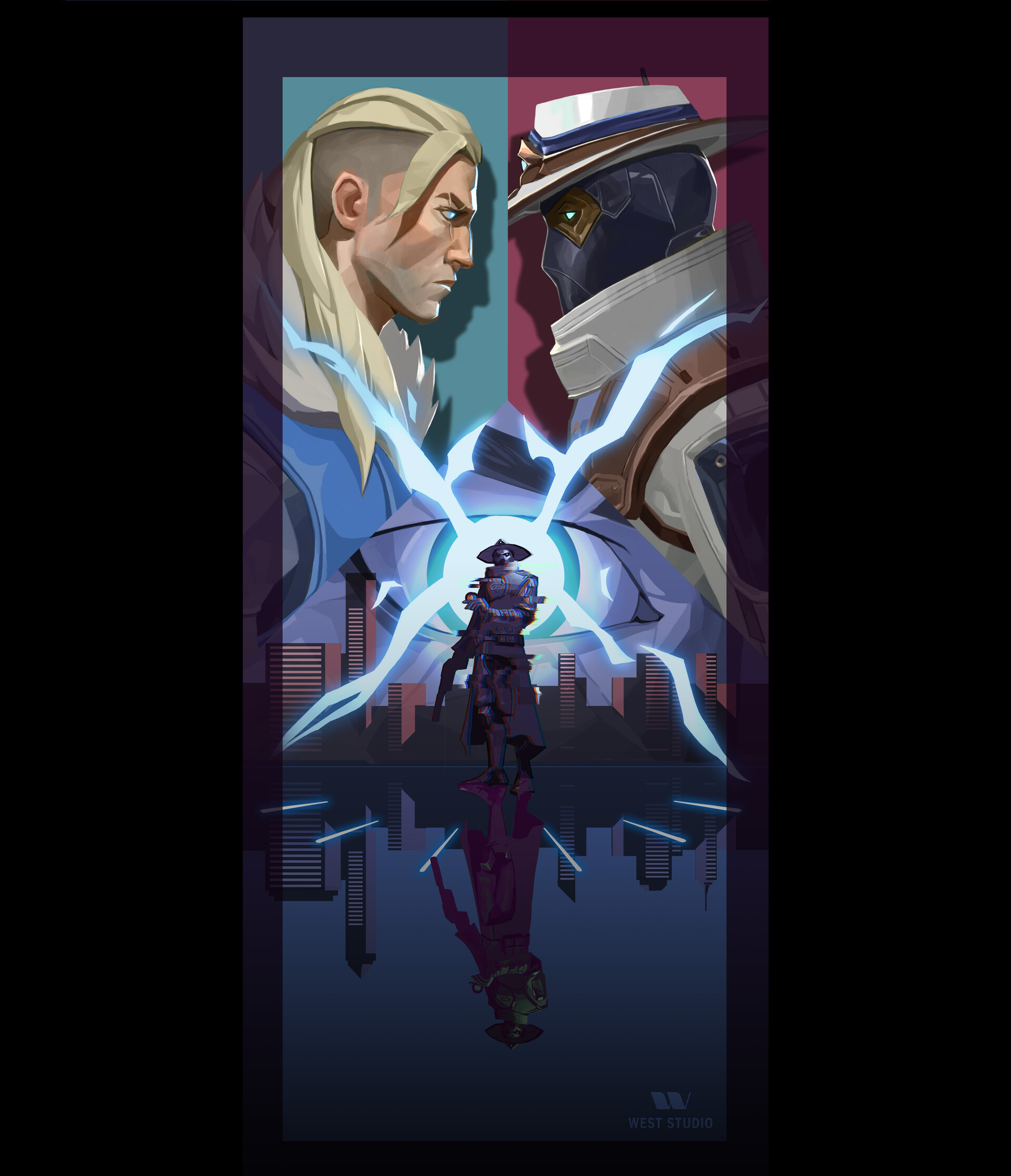 ArtStation - Valorant Player Cards
