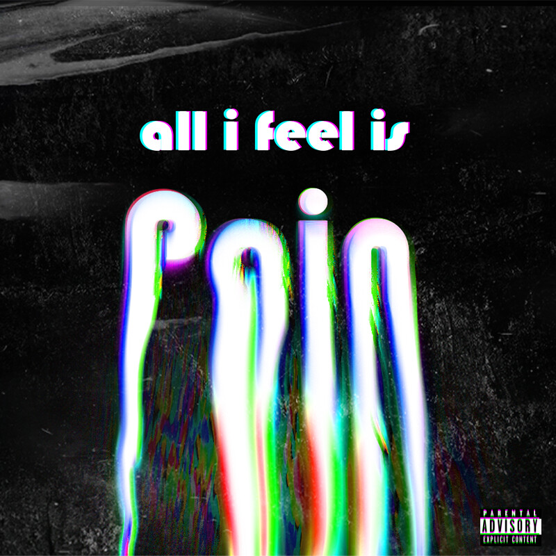 ArtStation - "All i feel is pain" CD Cover