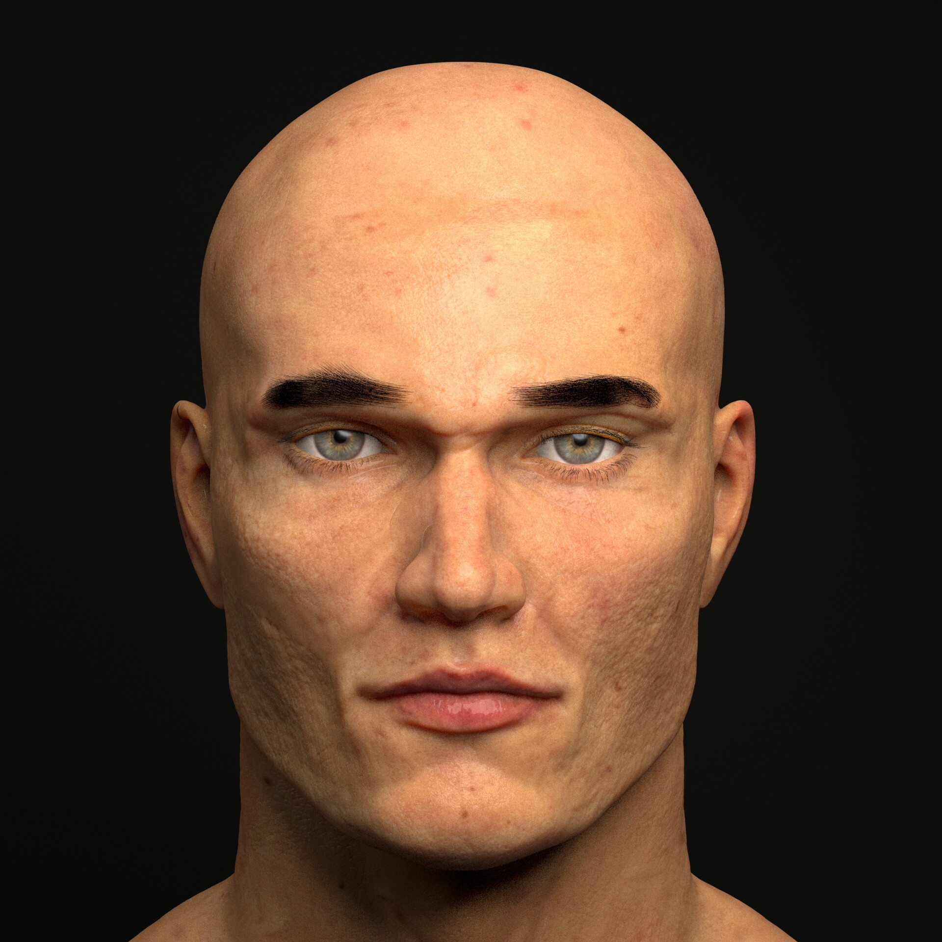 ArtStation - CG Head First Attempt