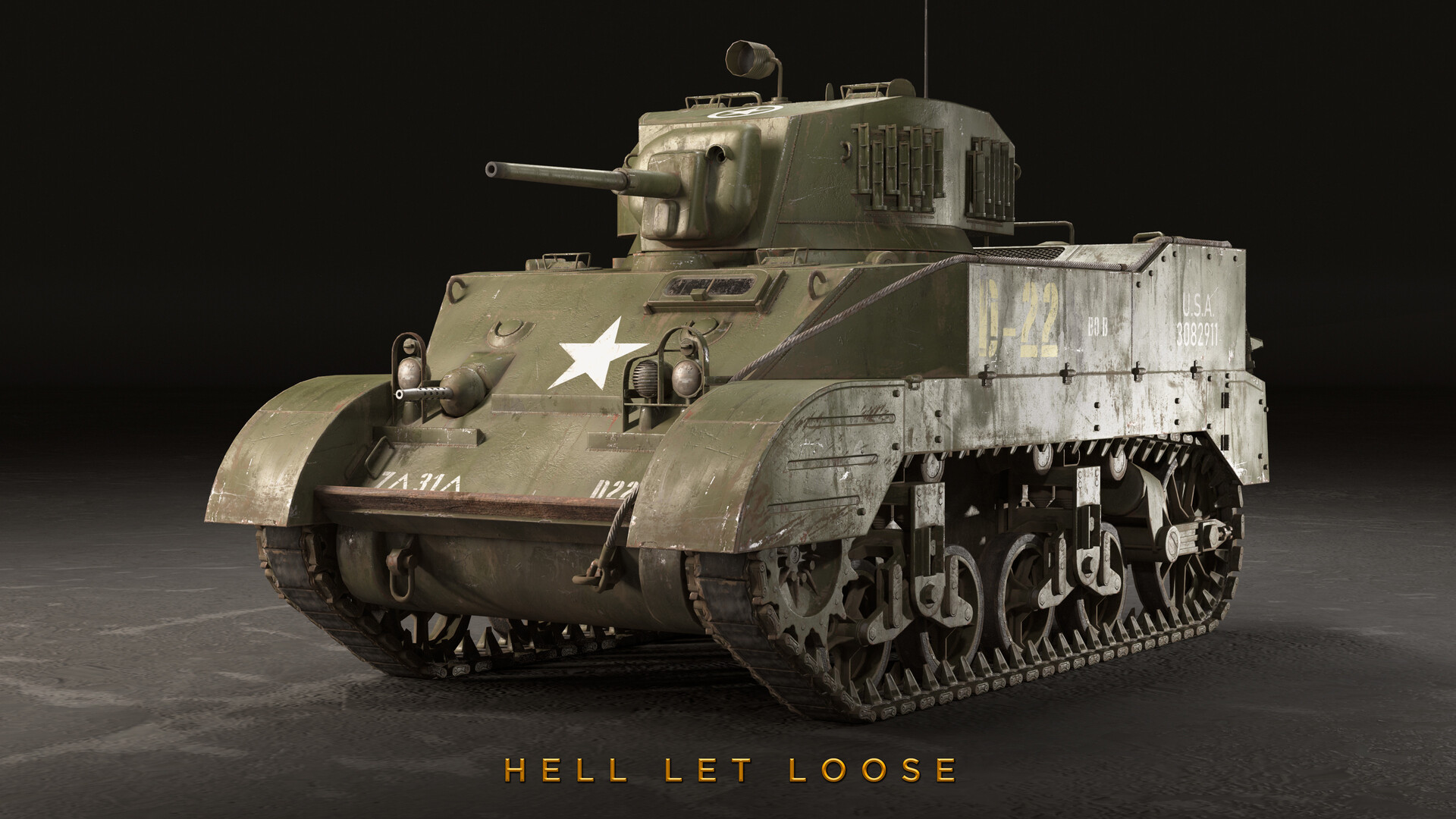 ArtStation - M5 Stuart