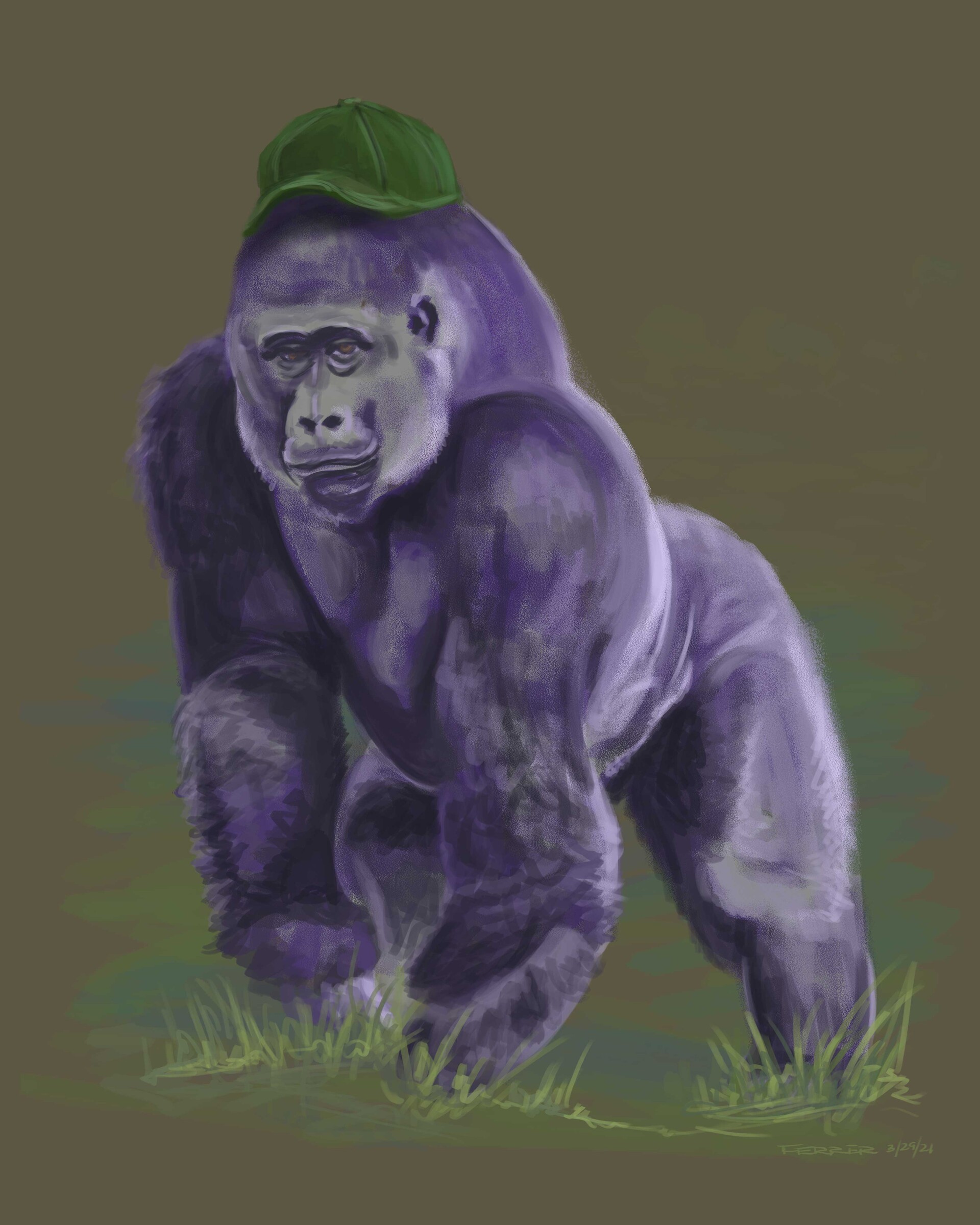 ArtStation - The Great Grape Ape