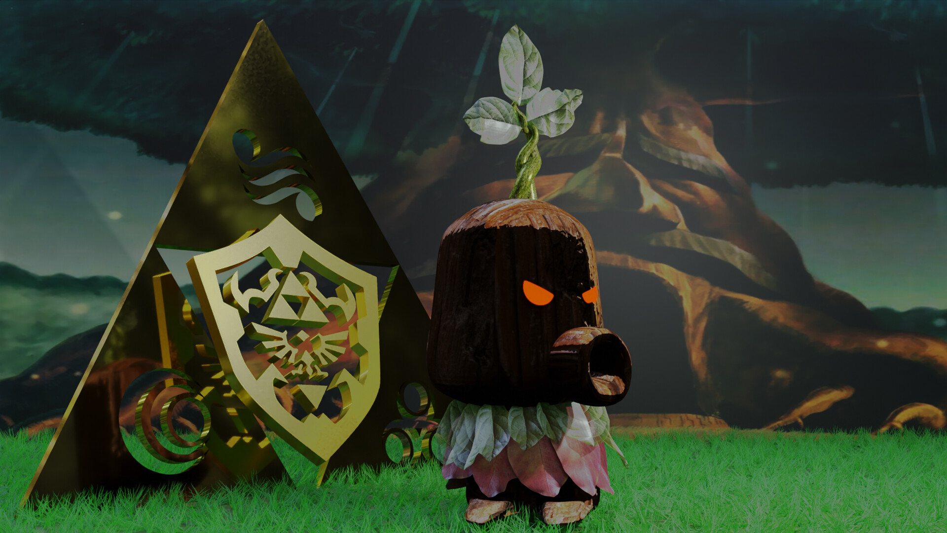 ArtStation - Zelda Peste Mojo