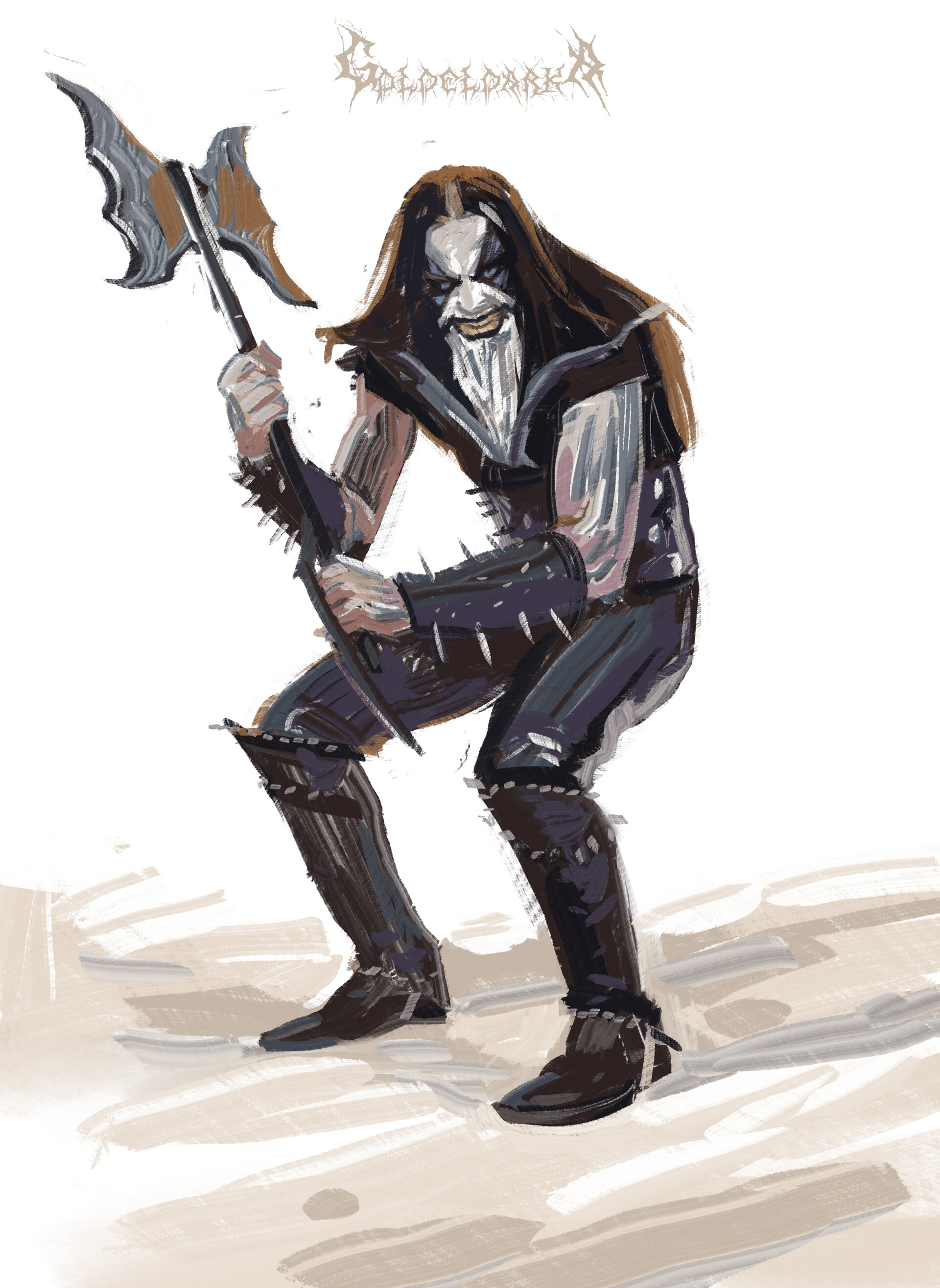 ArtStation - abbath. sketch study, Daria Egorova