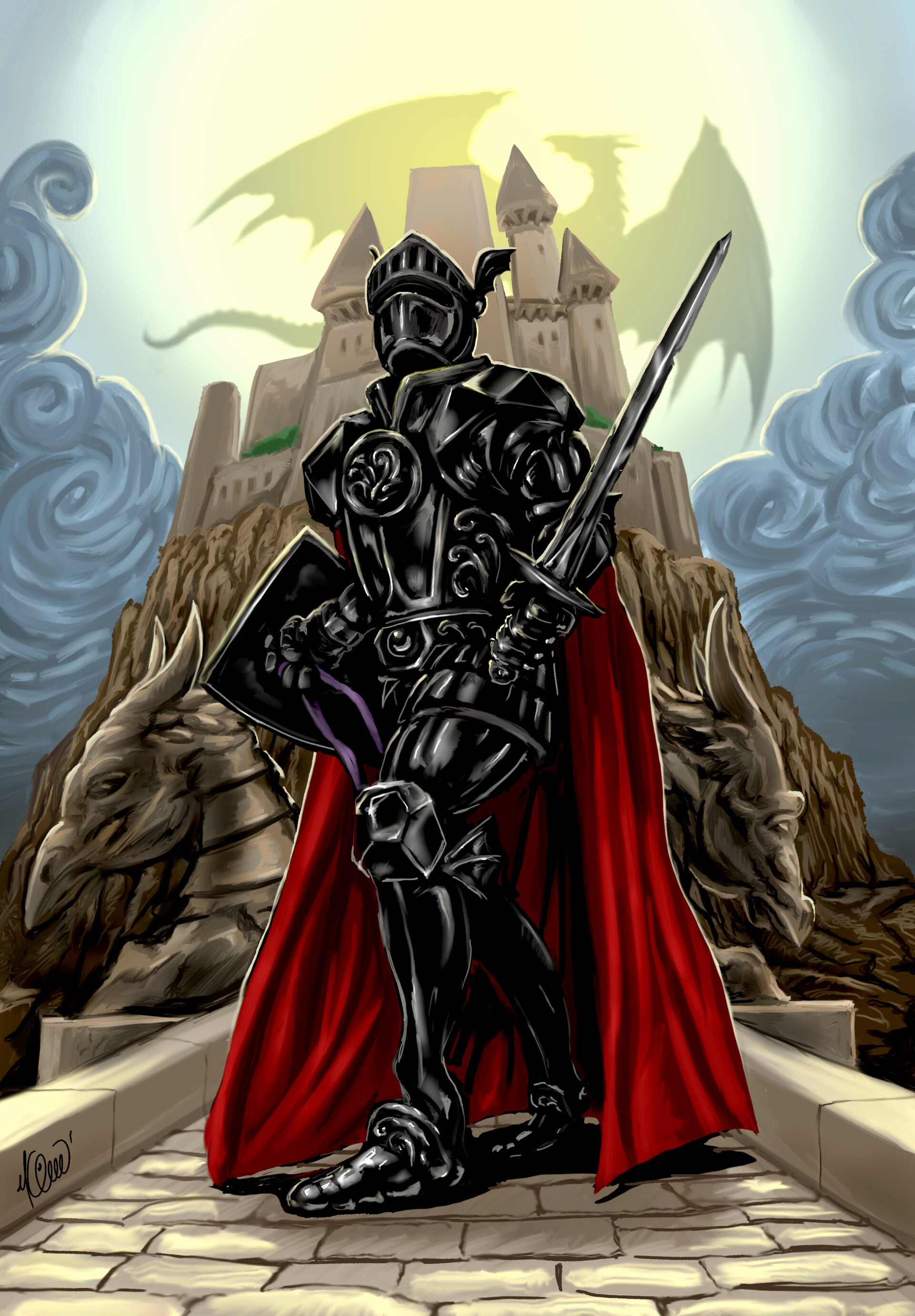 ArtStation - The Dragon Keep