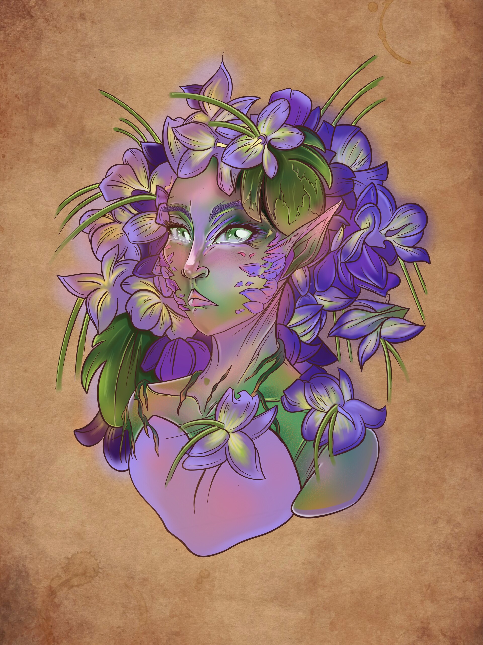 ArtStation - Violet Fairy