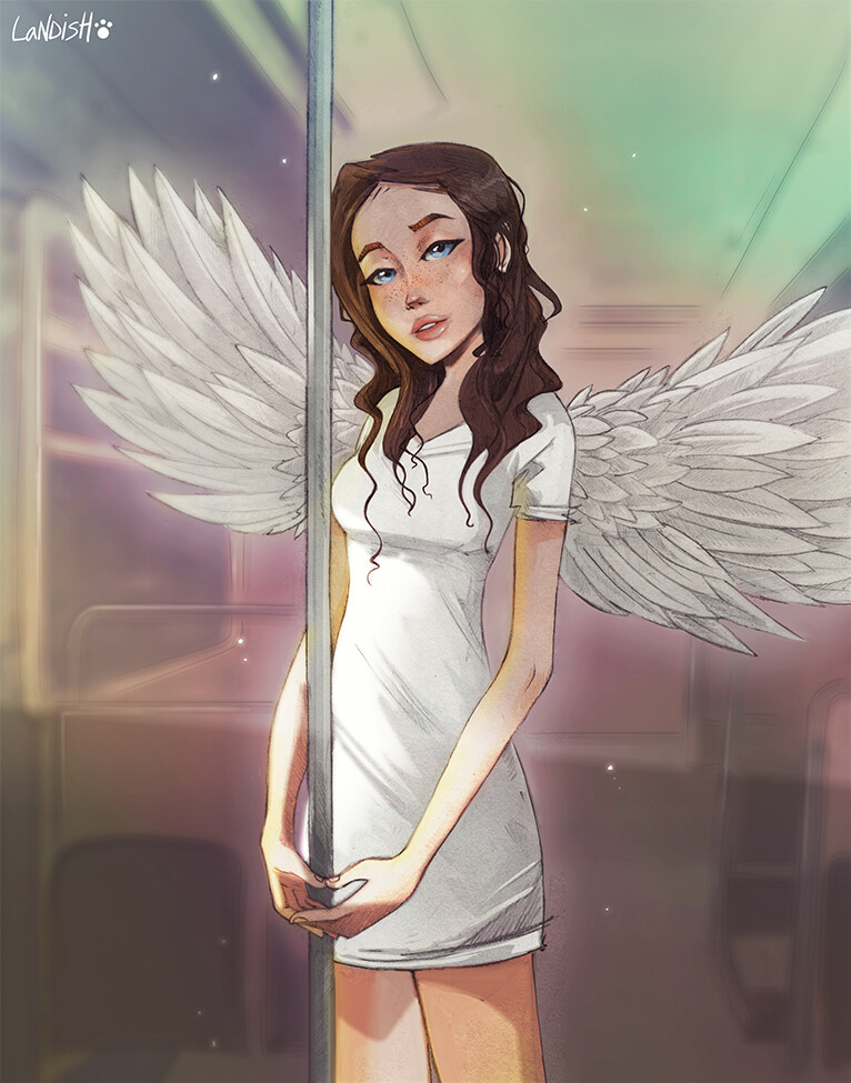ArtStation - Underground Angel