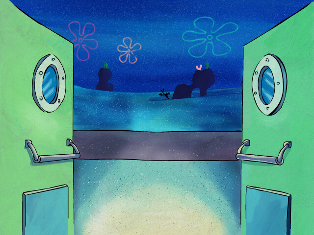 ArtStation - SpongeBob SquarePants - Paint Practice