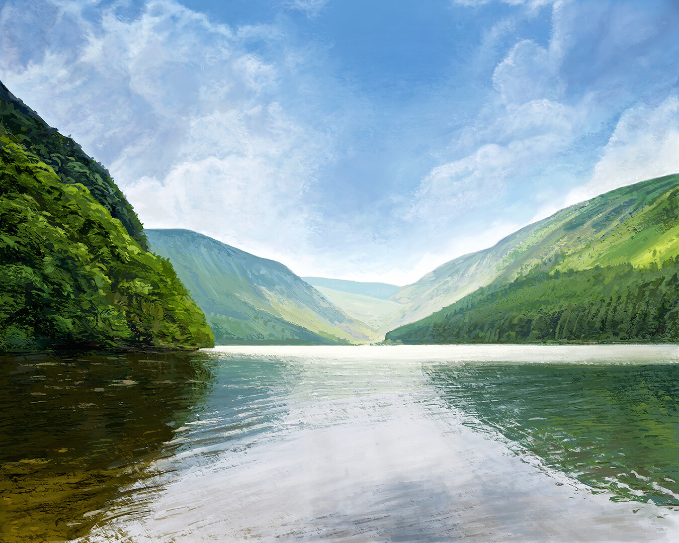 James Dann - Landscape painting 3