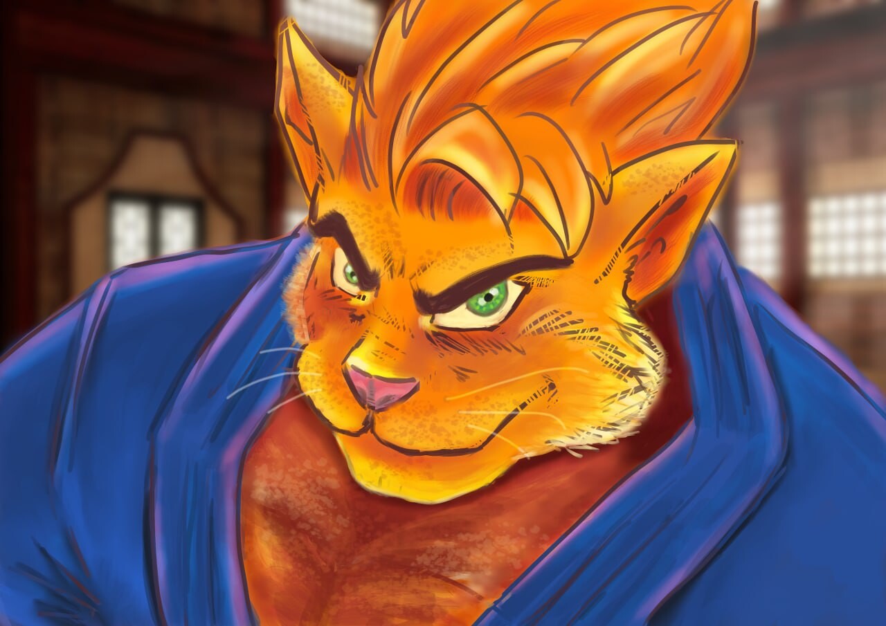 ArtStation - Judoka felido