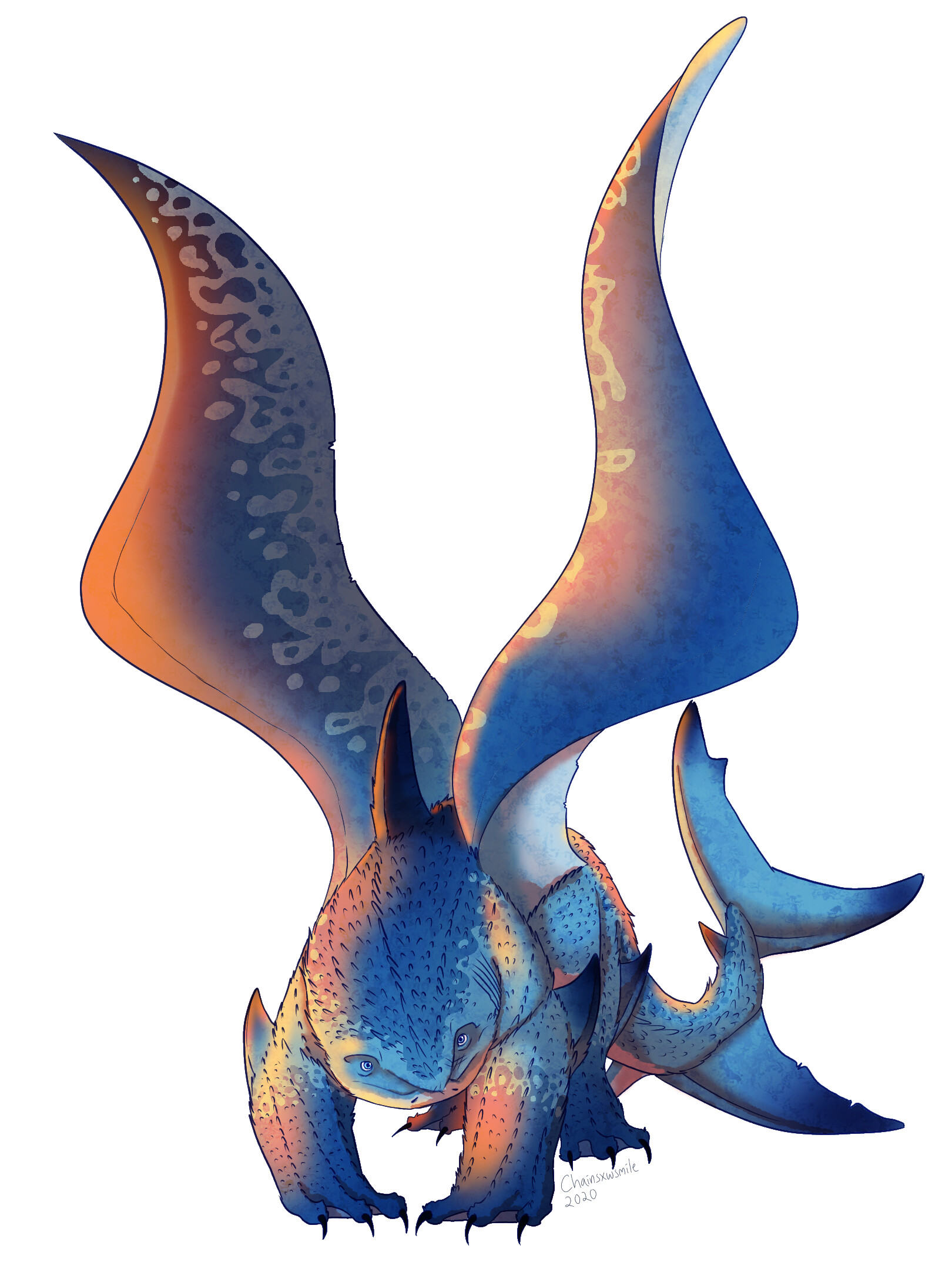 ArtStation - Cetus (with wings), Margo