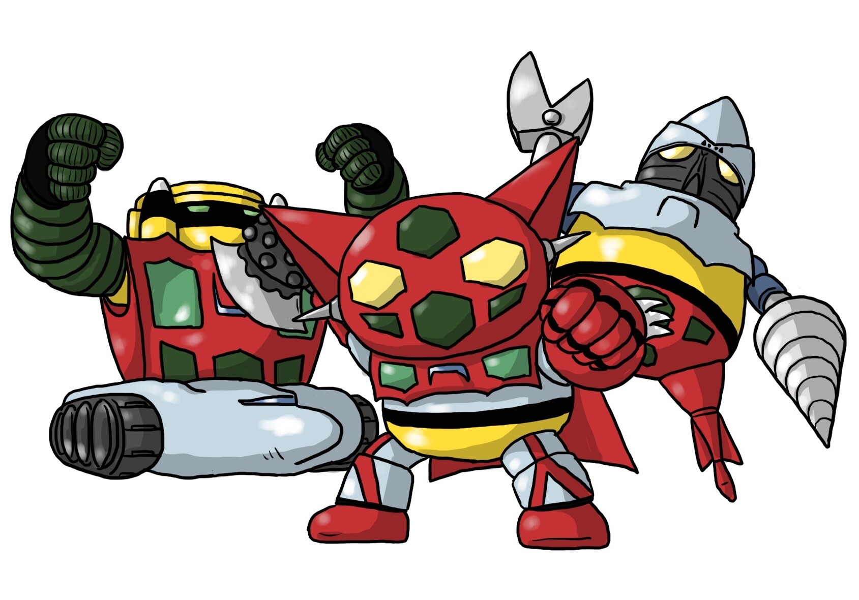 ArtStation - Getter Robo